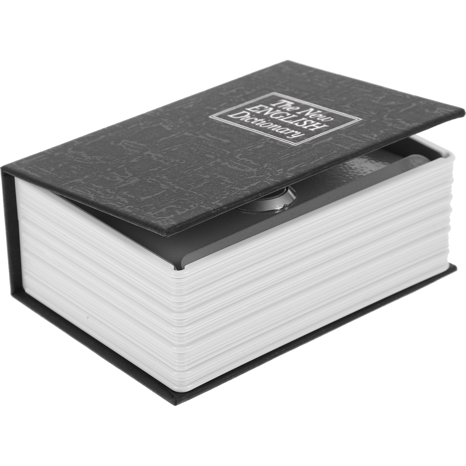 FOLOYORI Lock Bank Book Shaped Piggy Bank Black 1Pack - Walmart.com