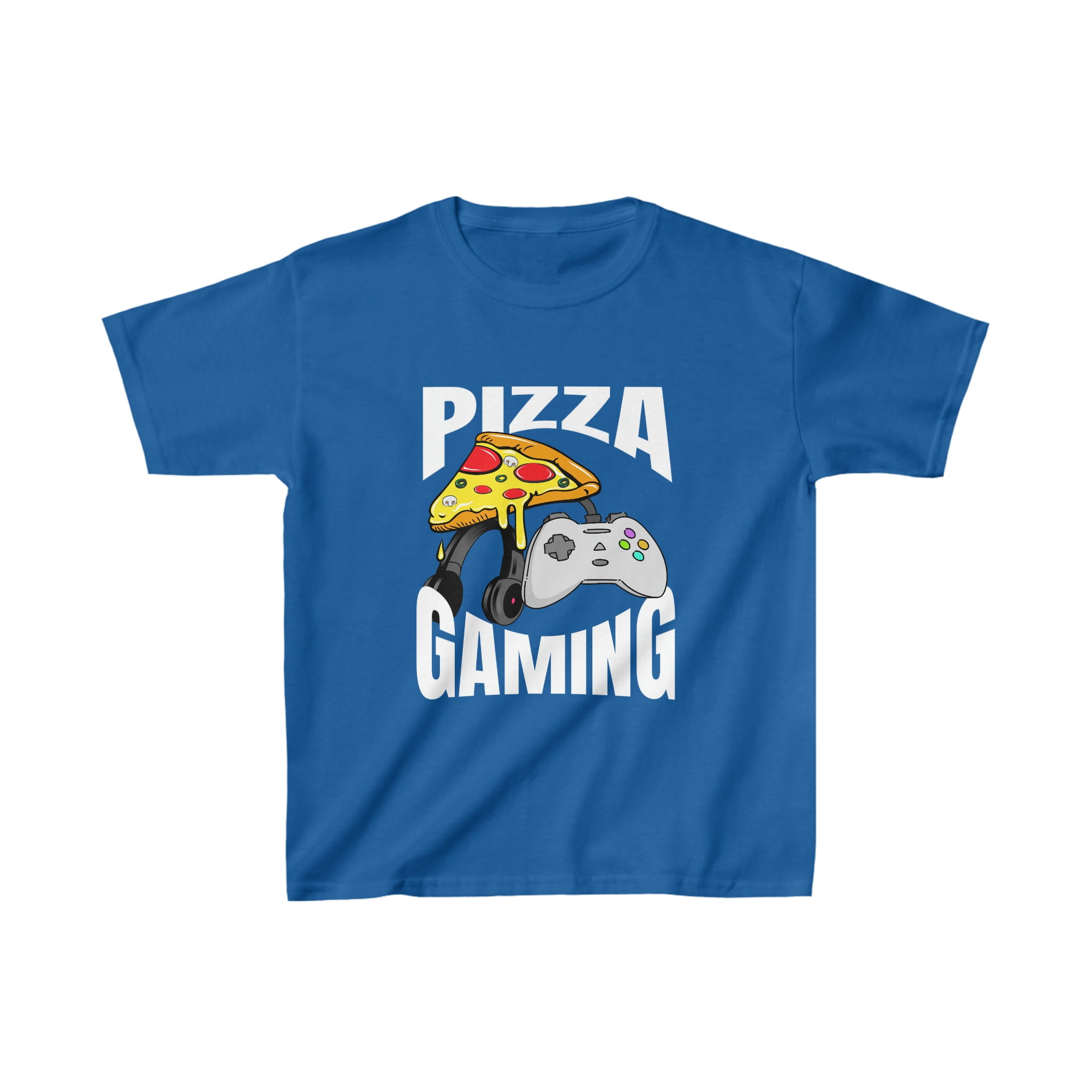 Kids' Pizza & Video Game Controller 'Pizza Gaming' T-Shirt - Walmart.com