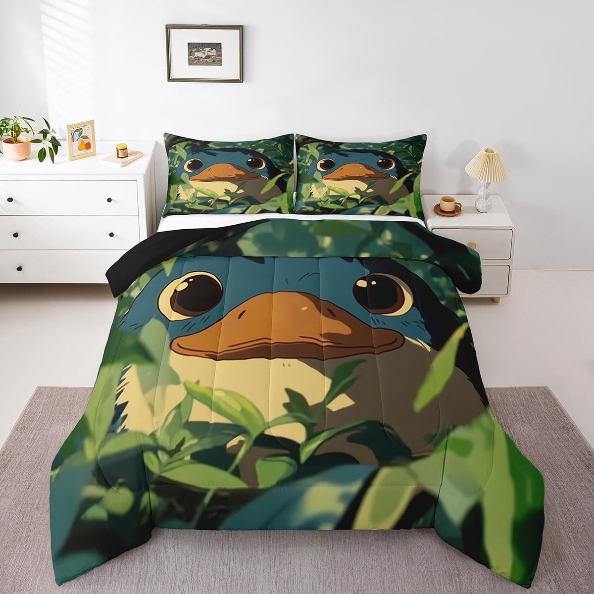 Platypus Toddler Bedding Set Cute Australian Animals Down Comforter ...