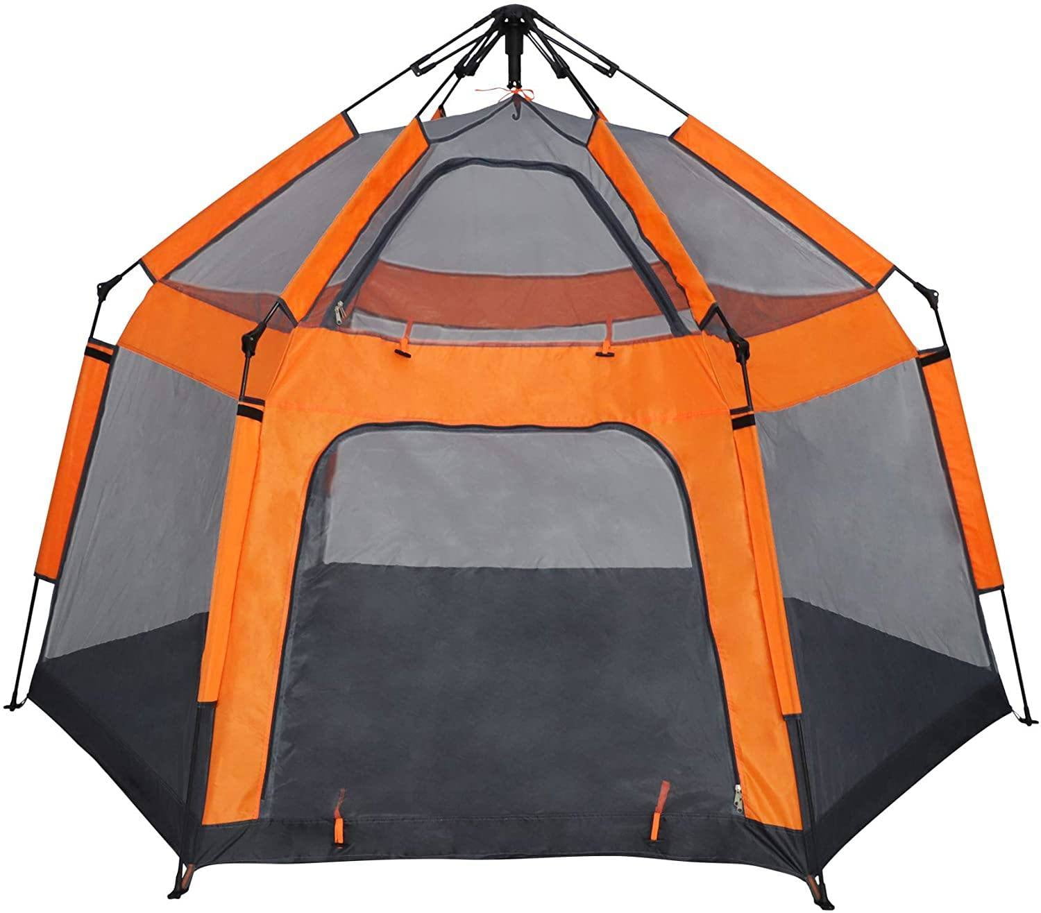 Kids Play Tent Pop Up Portable Hexagon Playhouse for Backyard Patio ...