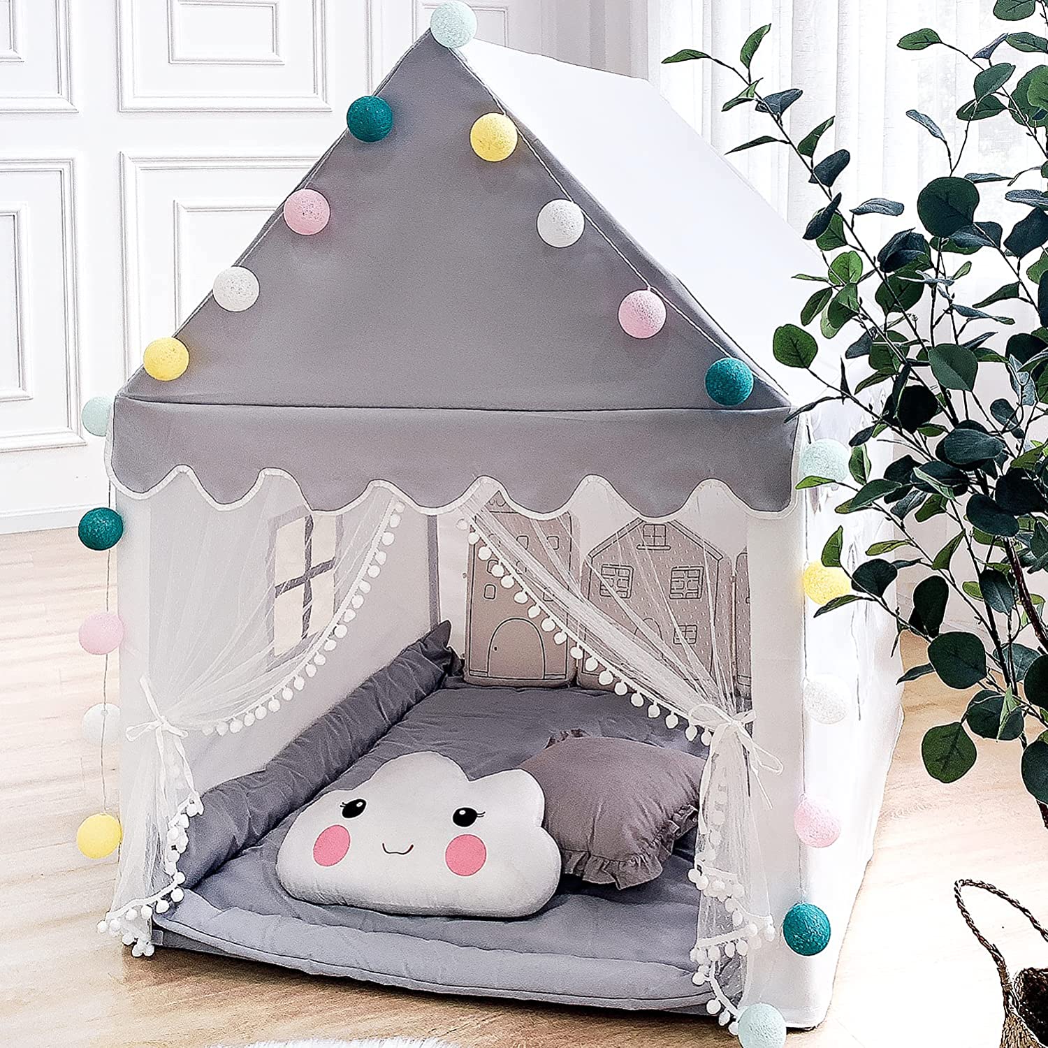 Kids Play Tent for Kids Tent Boys Tent Indoor Large Play Castle Tent ...