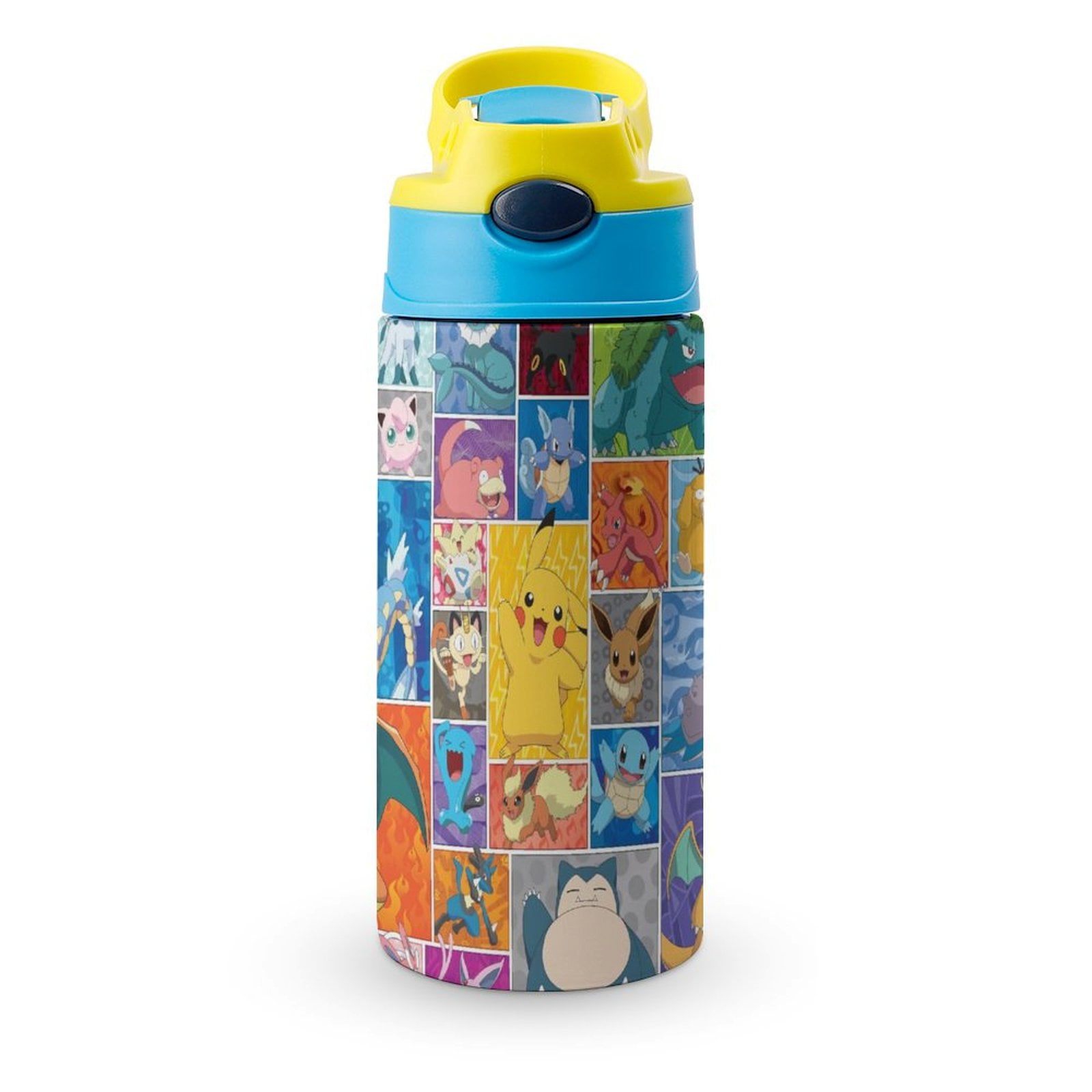 Kids Pokemon Insulated Water Bottle - 12oz BPA-FREE Stainless Steel ...