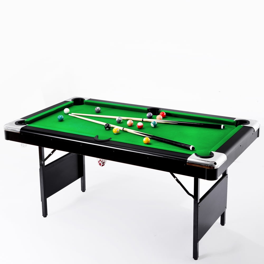 Kids Pool Table, Billiard Table, Foldable Indoor Game Table - Walmart.com