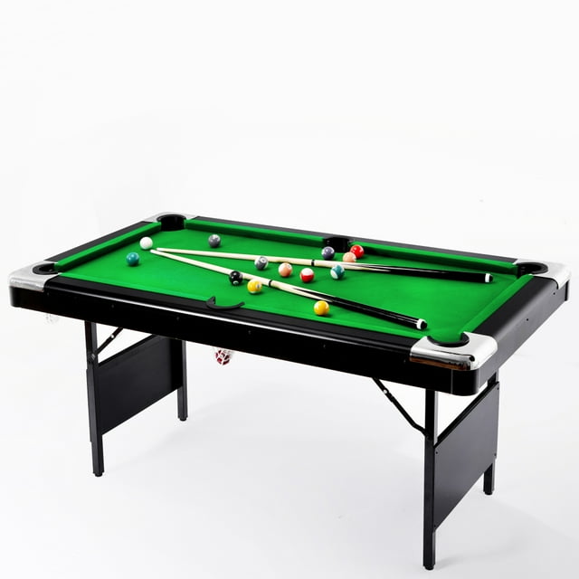 Kids Pool Table, Billiard Table, Foldable Indoor Game Table - Walmart.com