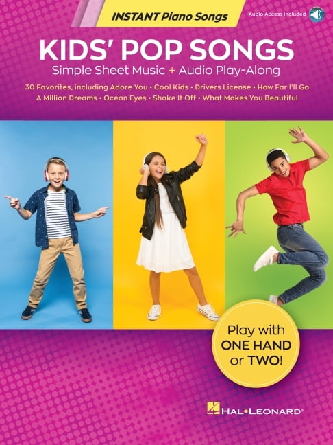 Kids' Pop Songs - Includes Downloadable Audio - Walmart.com