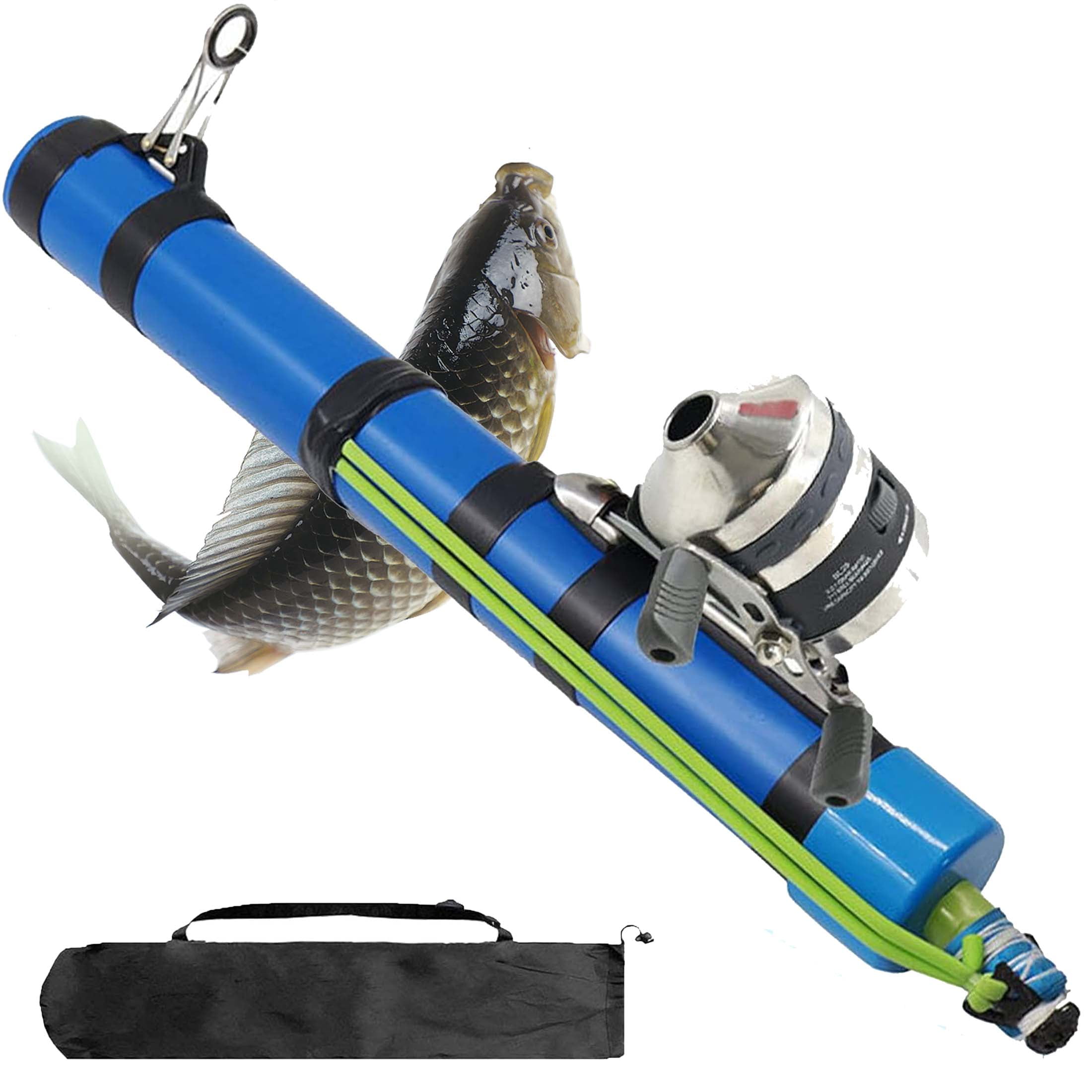 Kids' Portable Fishing Catapult Rod – with Slingshot Reel & Shooting ...