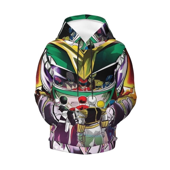 Kids Power Team Ran-,Ger2 Hoodie 3D Printed Fashion Novelty Pullover ...