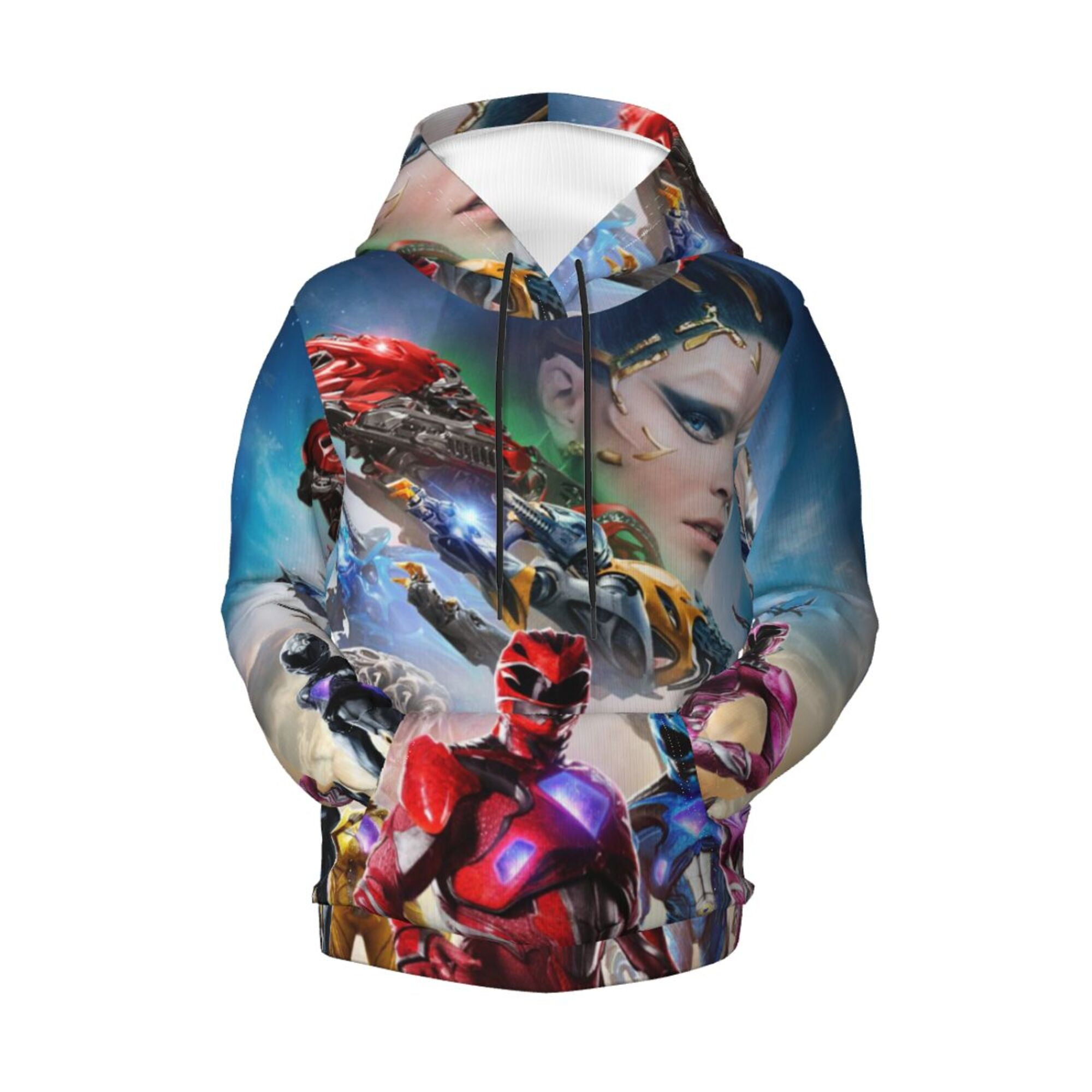 Kids Power Team Ran-,Ger2 Hoodie 3D Printed Fashion Novelty Pullover ...