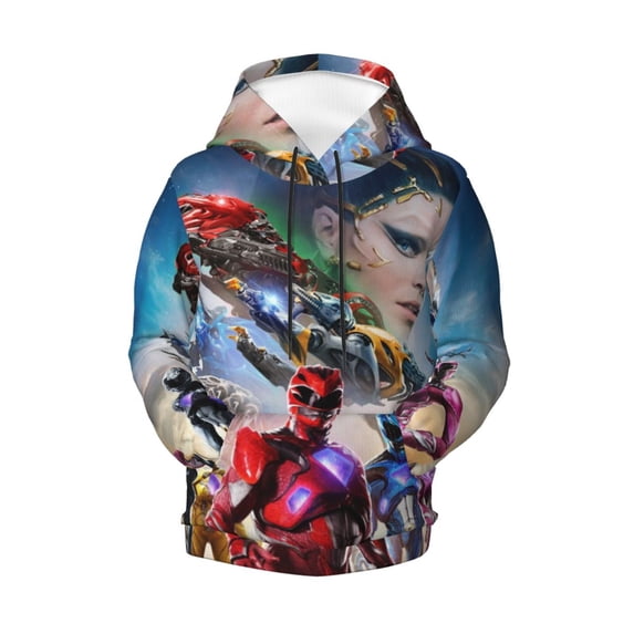 Kids Power Team Ran-,Ger2 Hoodie 3D Printed Fashion Novelty Pullover ...