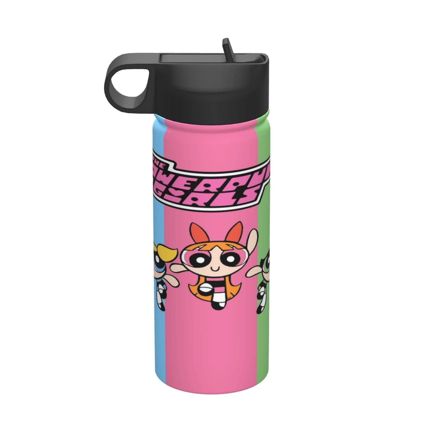 Kids Powerpuff Girls Water Bottle Vacuum Insulated Stainless Steel ...