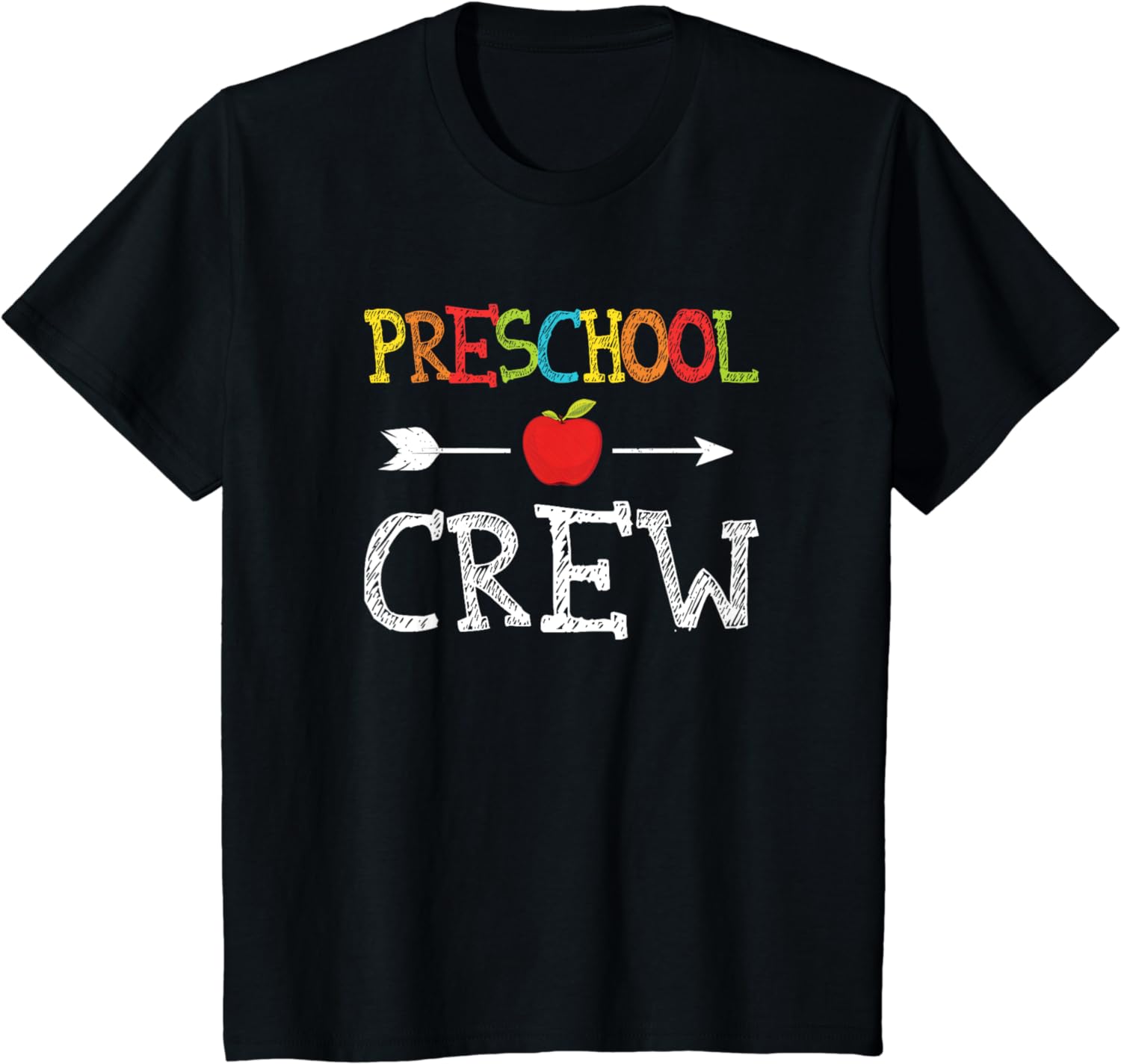 Kids PreSchool Crew Shirt Kids Girls Boys First Day of School T-Shirt ...