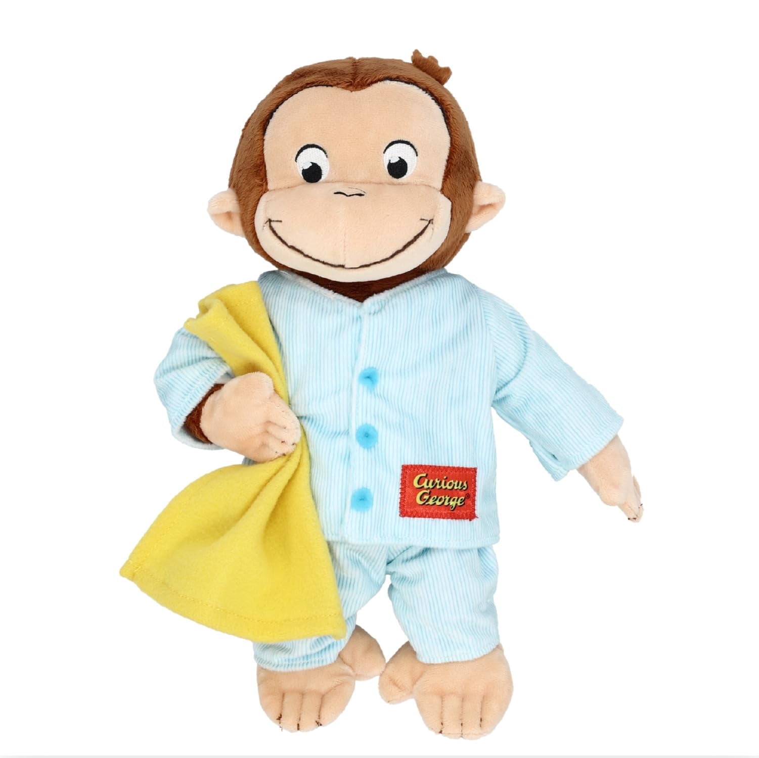 Kids Preferred Curious George in Pajamas Monkey Stuffed Animal Plush ...