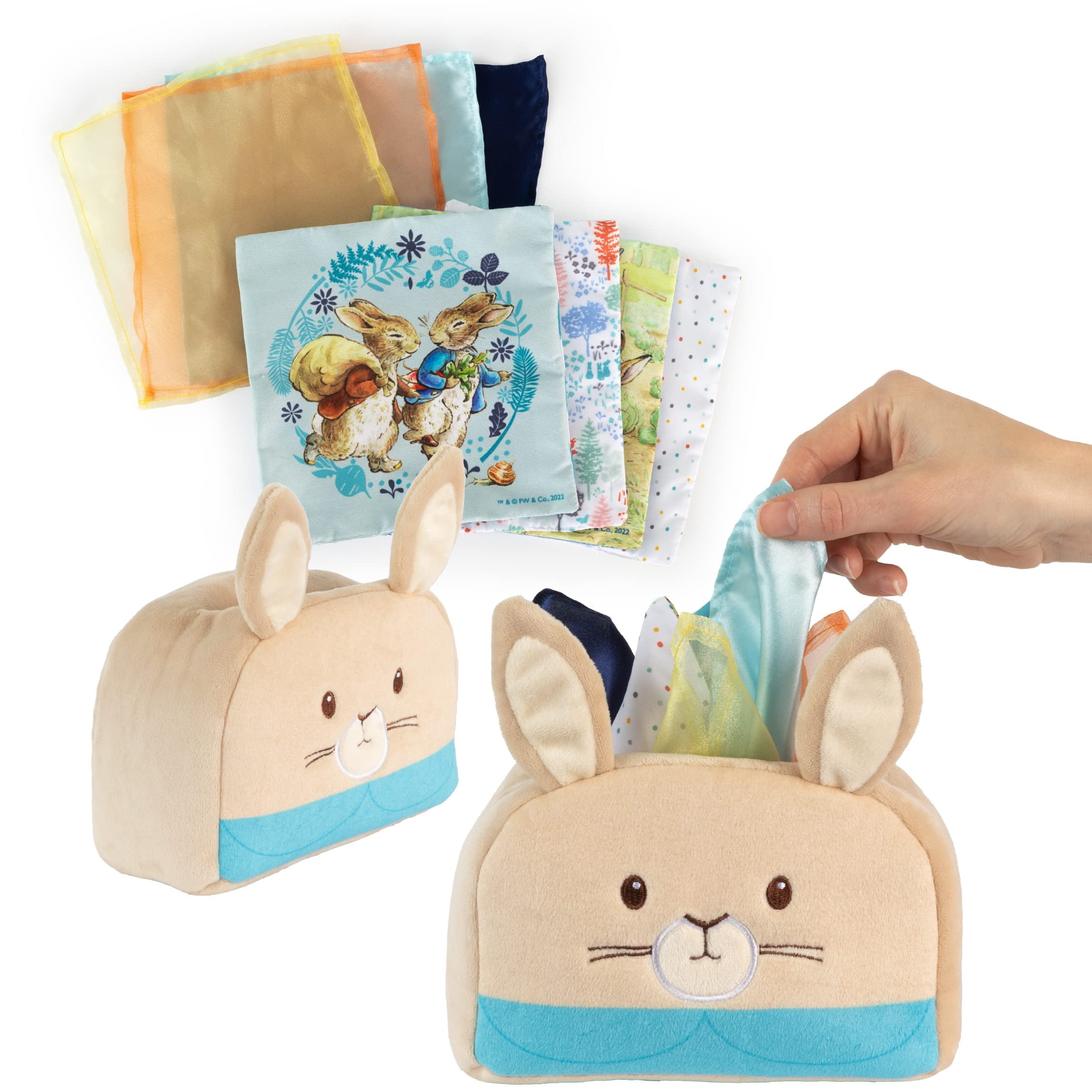 Kids Preferred Peter Rabbit Tissue Box Montessori Sensory Toy 8 Double ...