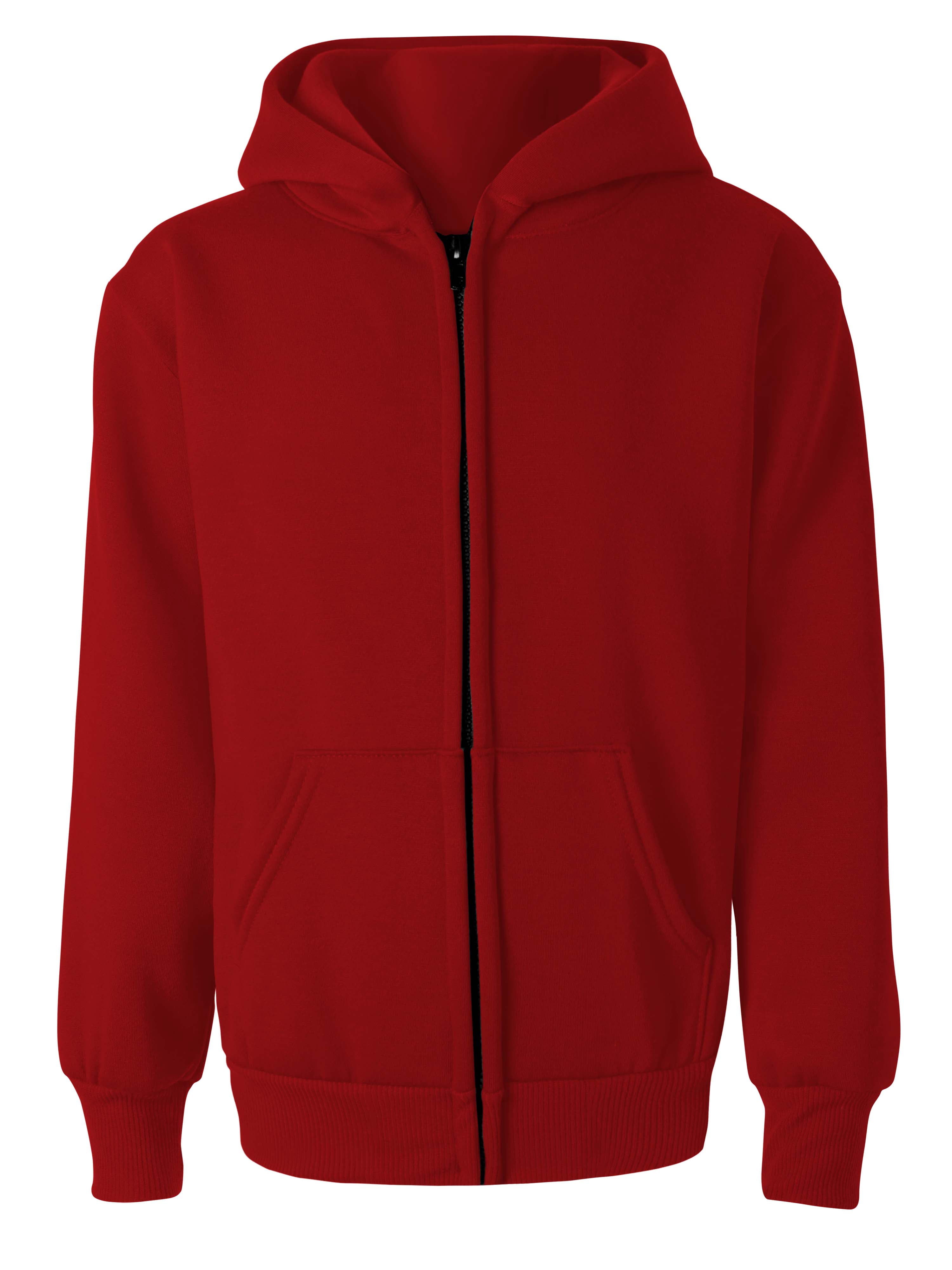 Kids Premium Heavyweight Zip Up Hoodie Jacket Ultimate Everyday Sweater ...