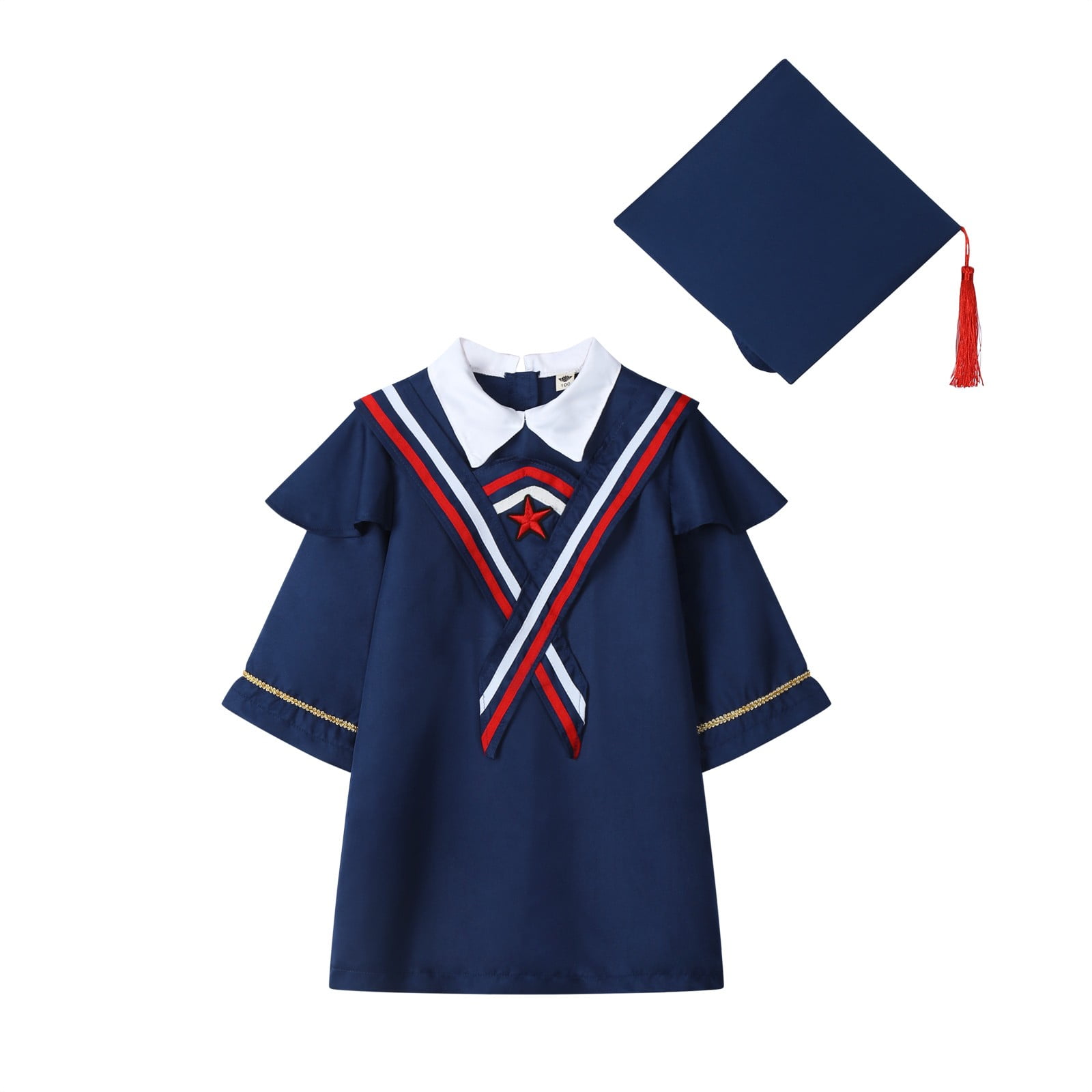 Kids Preschool Nursery Graduations Stole Gown Kindergarten Graduation ...