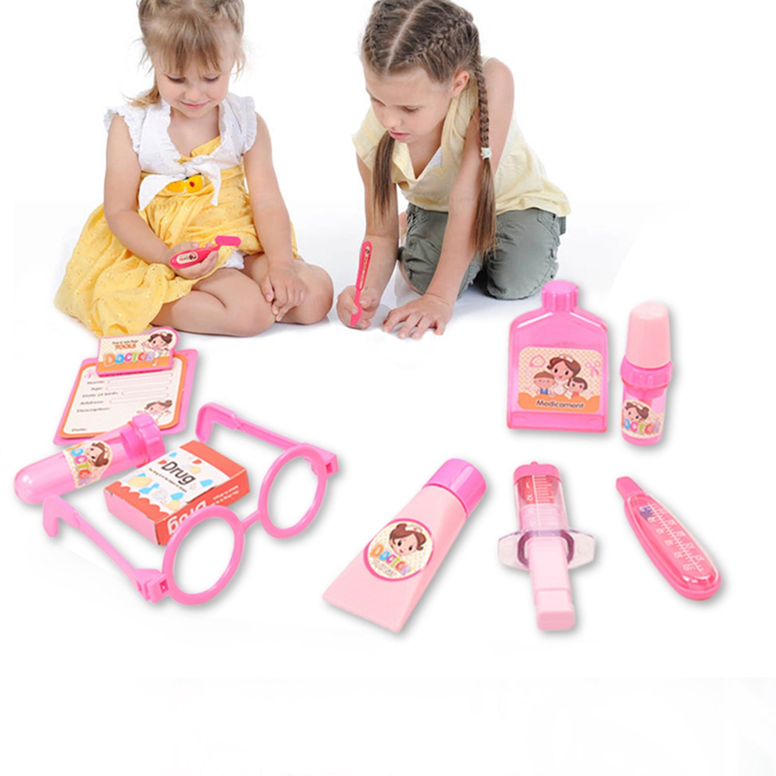 Kids Pretend Doctor Play Set - Safe Injection & Medical Role Play Toy ...