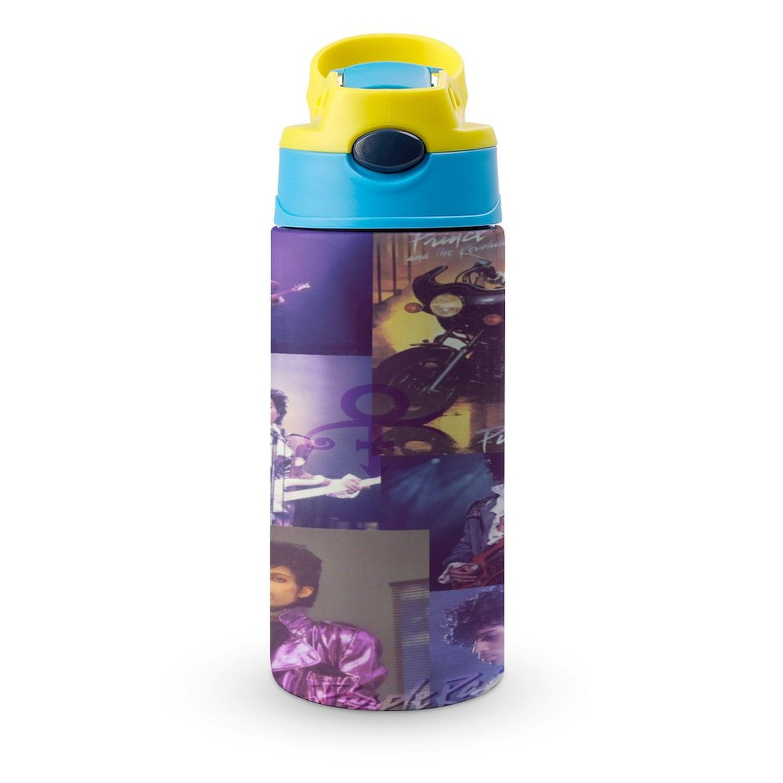Kids Prin-ce Purple Ra-iN Water Bottle Insulated Stainless Steel Water ...