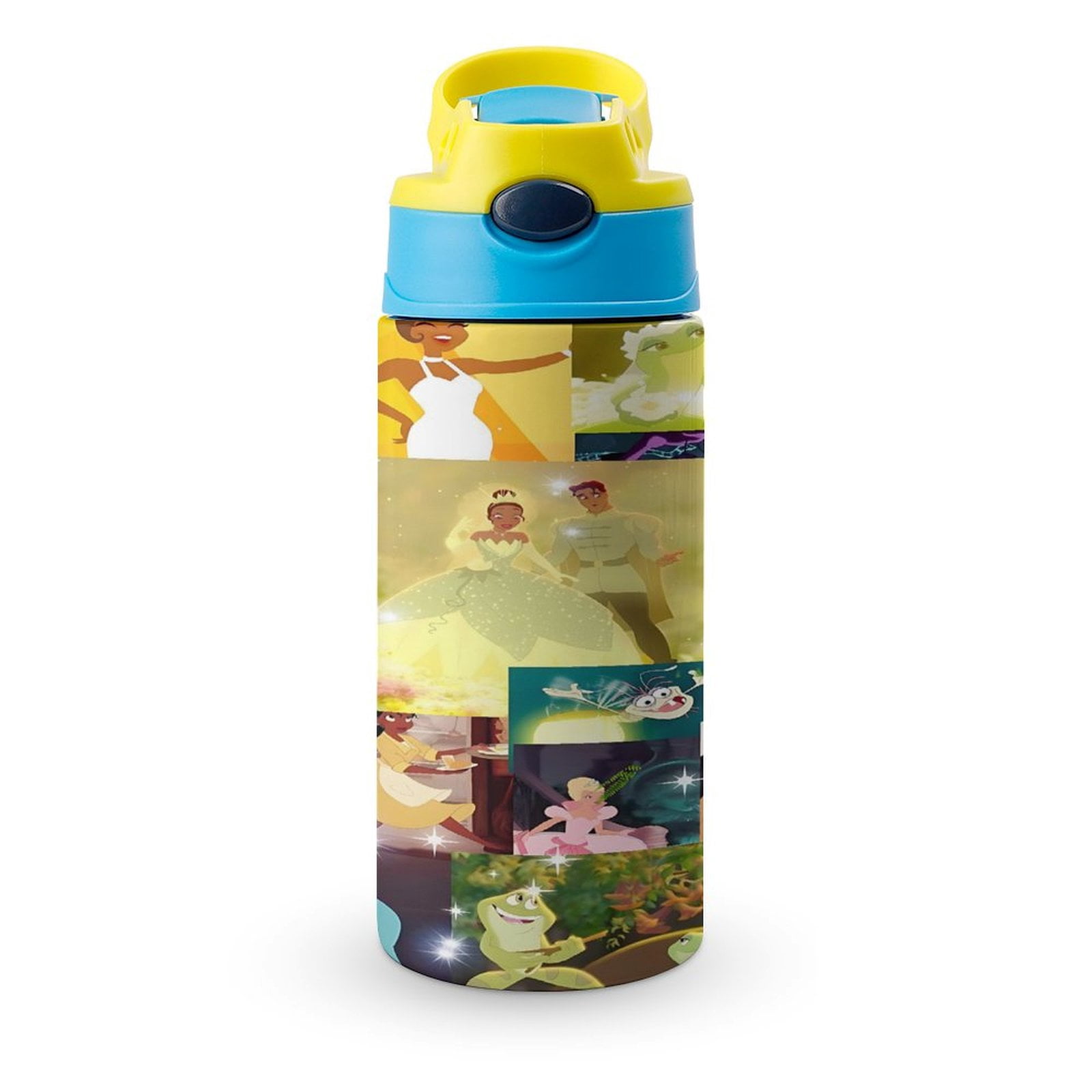 Kids Princess Fro-g Water Bottle Insulated Stainless Steel Water ...