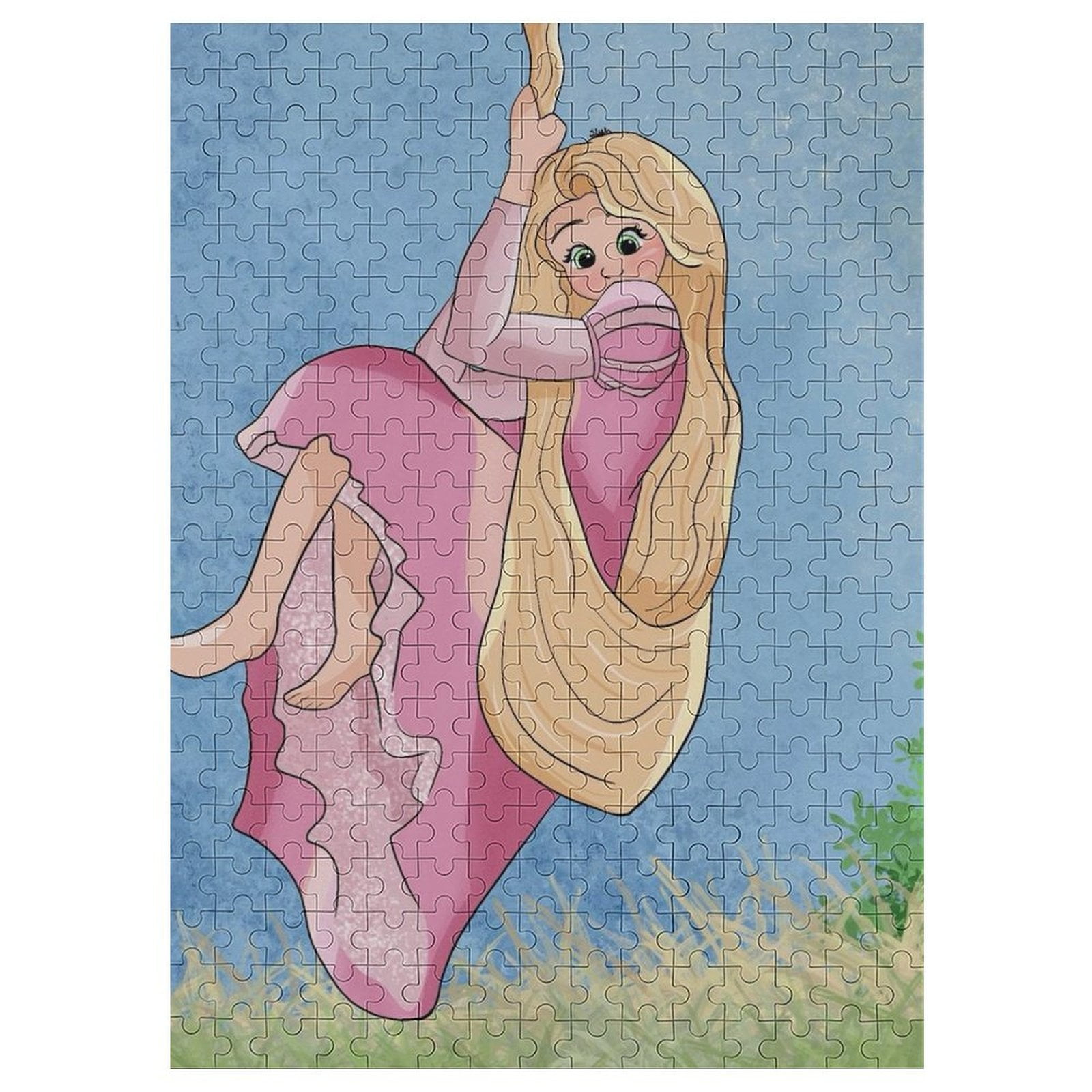 Kids Princess Rapunzel Puzzles 300 PCS Puzzle Toys Christmas Gift ...