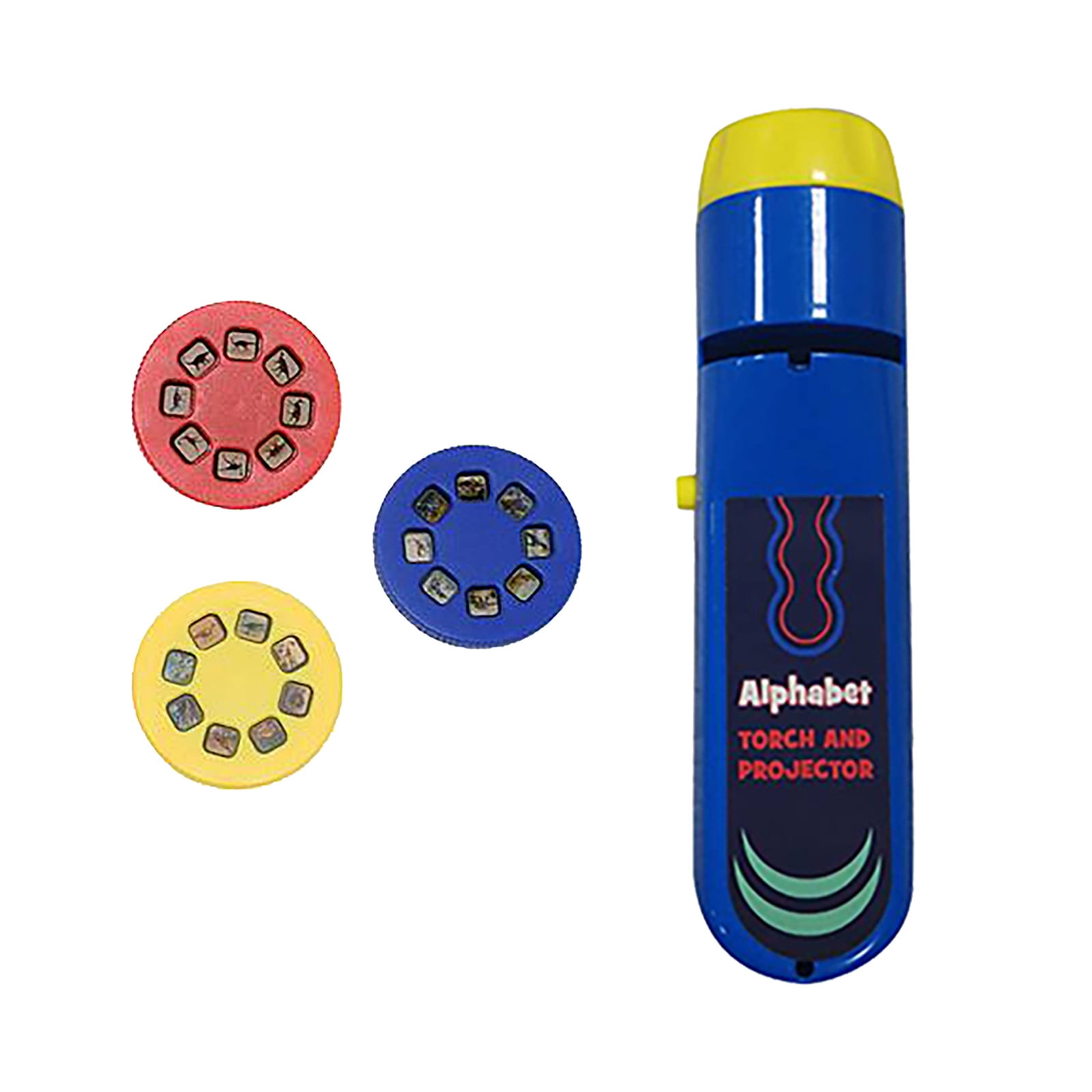 Kids Projector Slide Projector Flashlight with Patterns Projector Torch ...