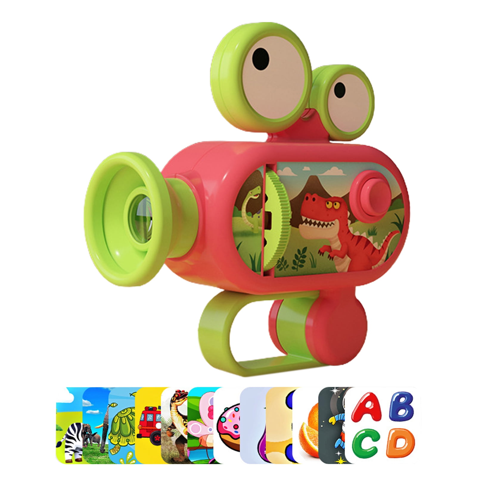 Kids Projector Toy Adjustable Projection Distance 12 Discs 96 Images ...