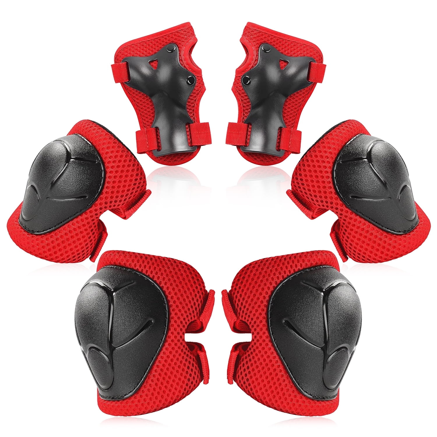 Kids Protective Gear Set, Knee Pads for Kids 3-8 Years Toddler, Knee ...