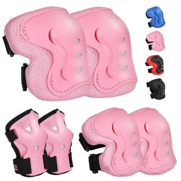 Kids Protective Gear Set Knee Pads for Kids 3-14 Years Toddler Knee and Elbow Pads with Wrist ...