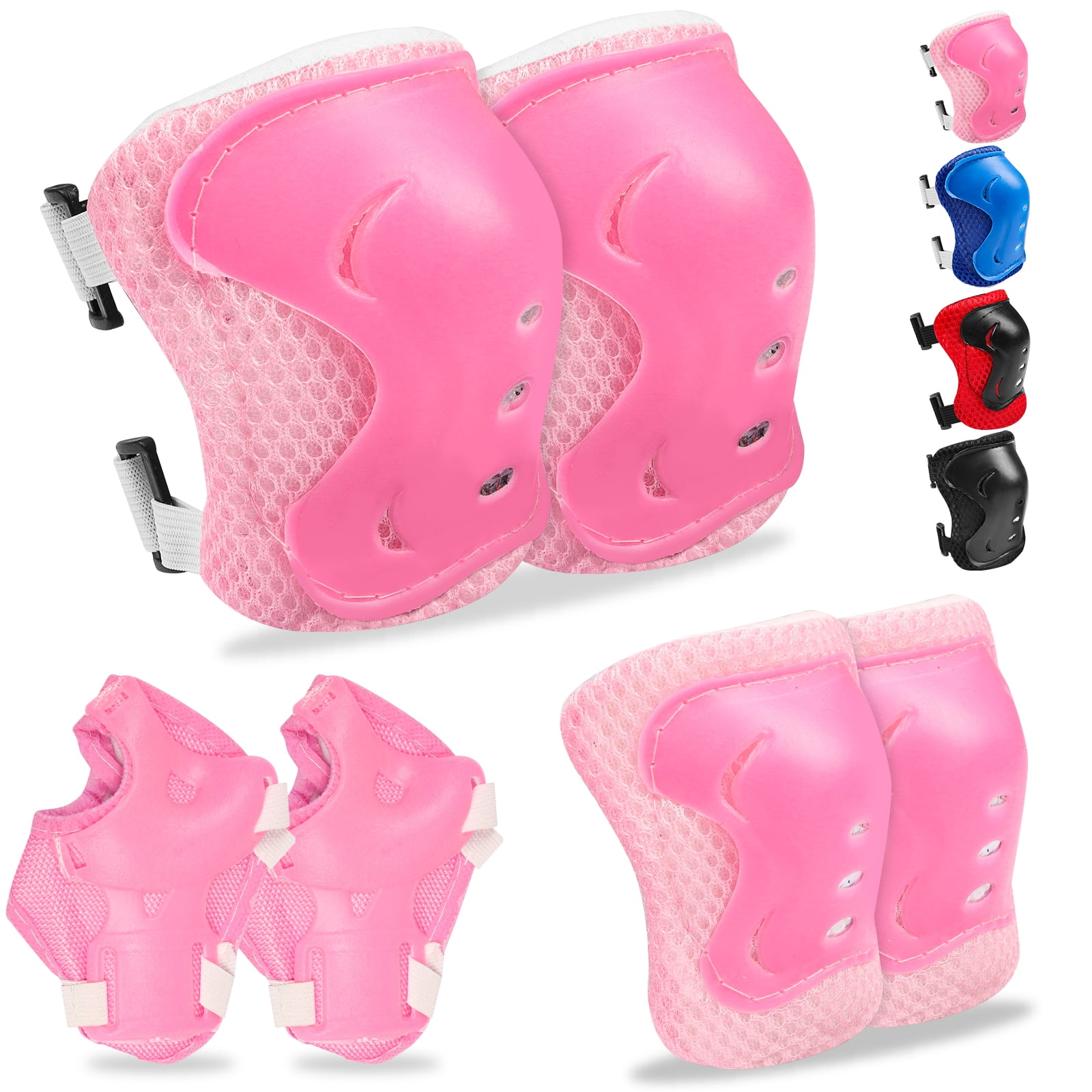 Kids Protective Gear Set Knee Pads for Kids 3-14 Years Toddler Knee and ...
