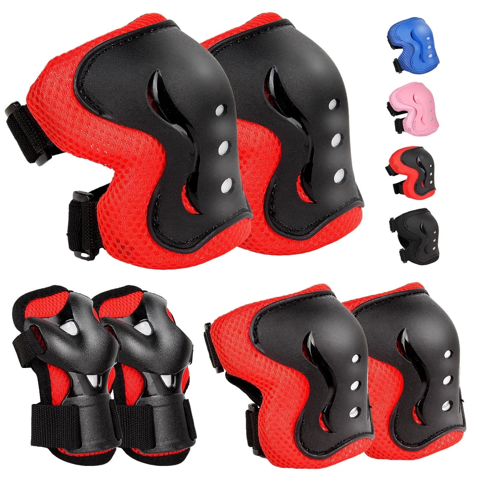 Kids Protective Gear Set Knee Pads for Kids 3-14 Years Toddler Knee and ...