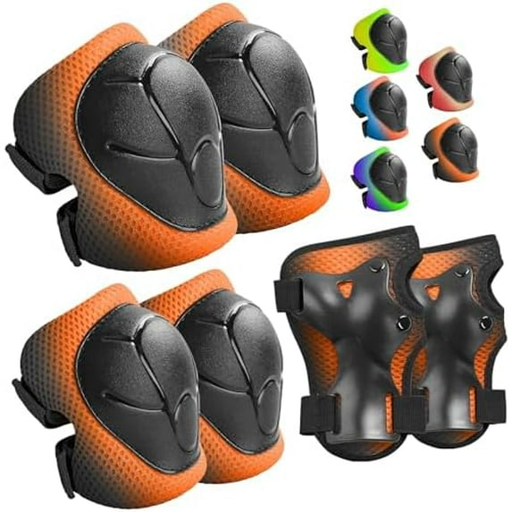 Kids Protective Gear Set Knee Pads for Kids 3-14 Years Toddler Knee and ...