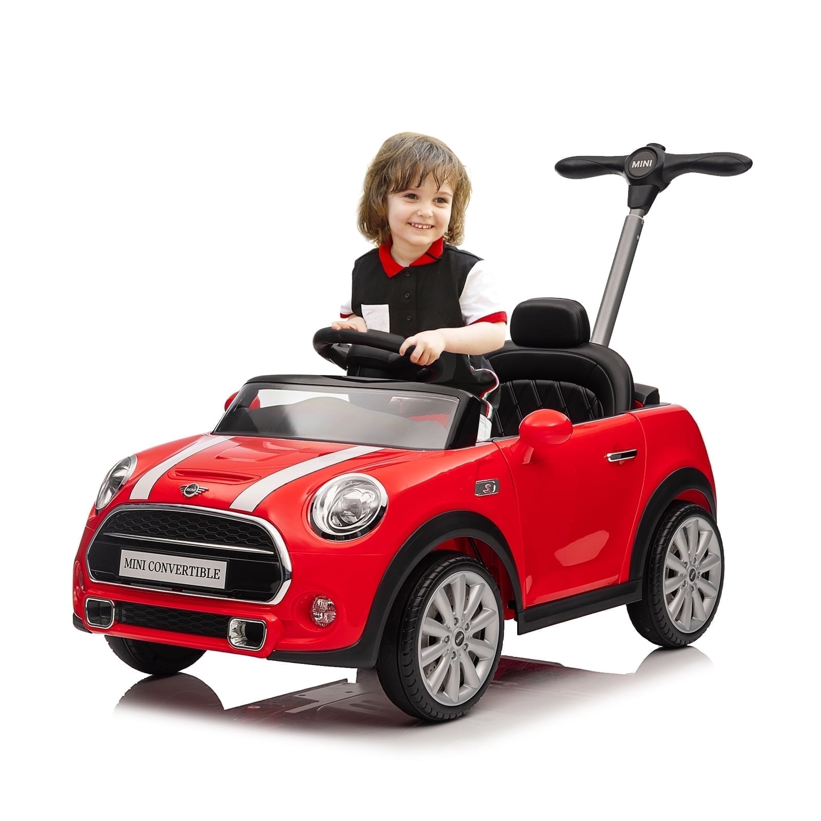 Kids Push Car , BMW Mini Licensed Toddler Push Car Toy - Walmart.com