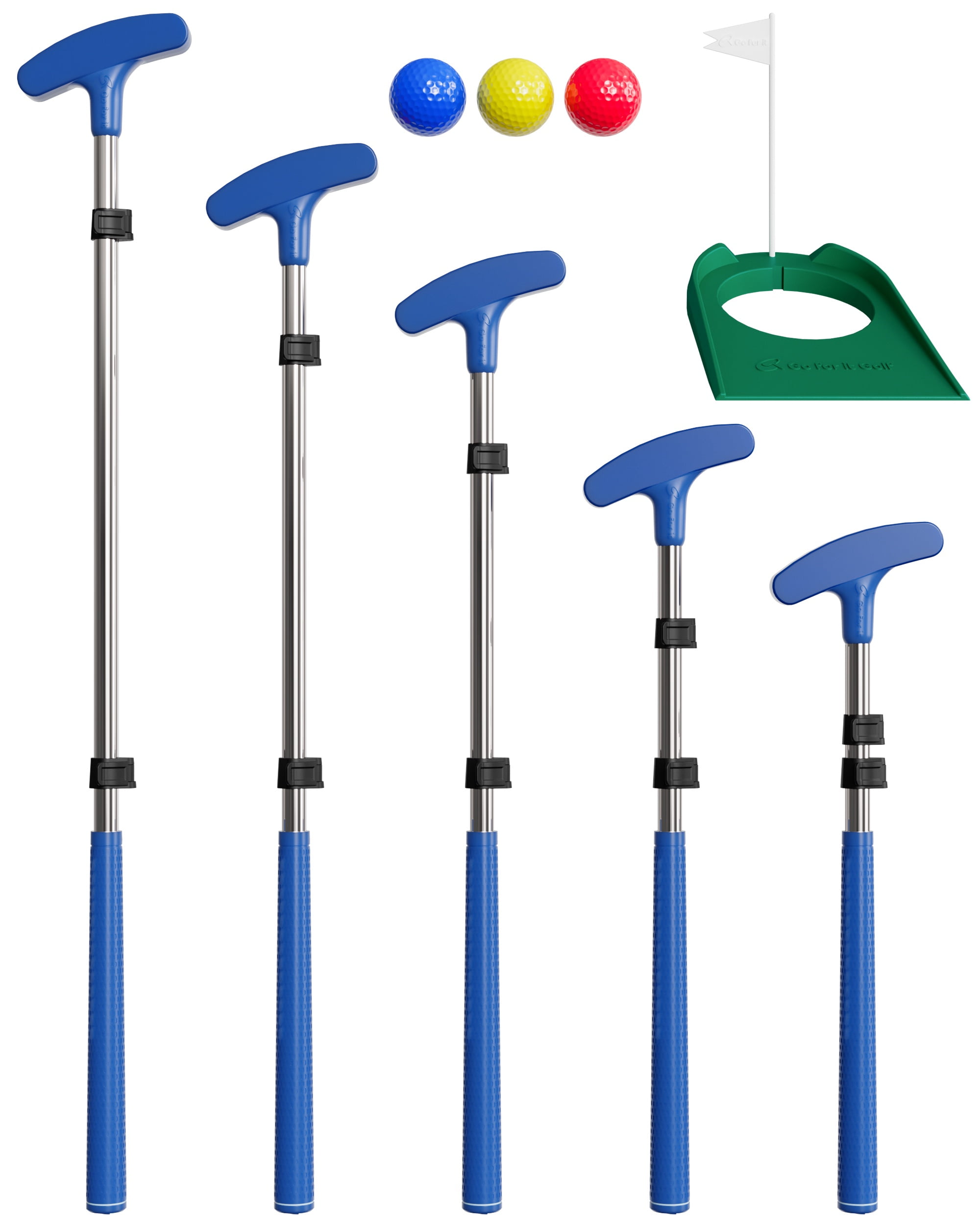 Kids Putter with Adjustable Size for Junior Golfers with Extendable ...