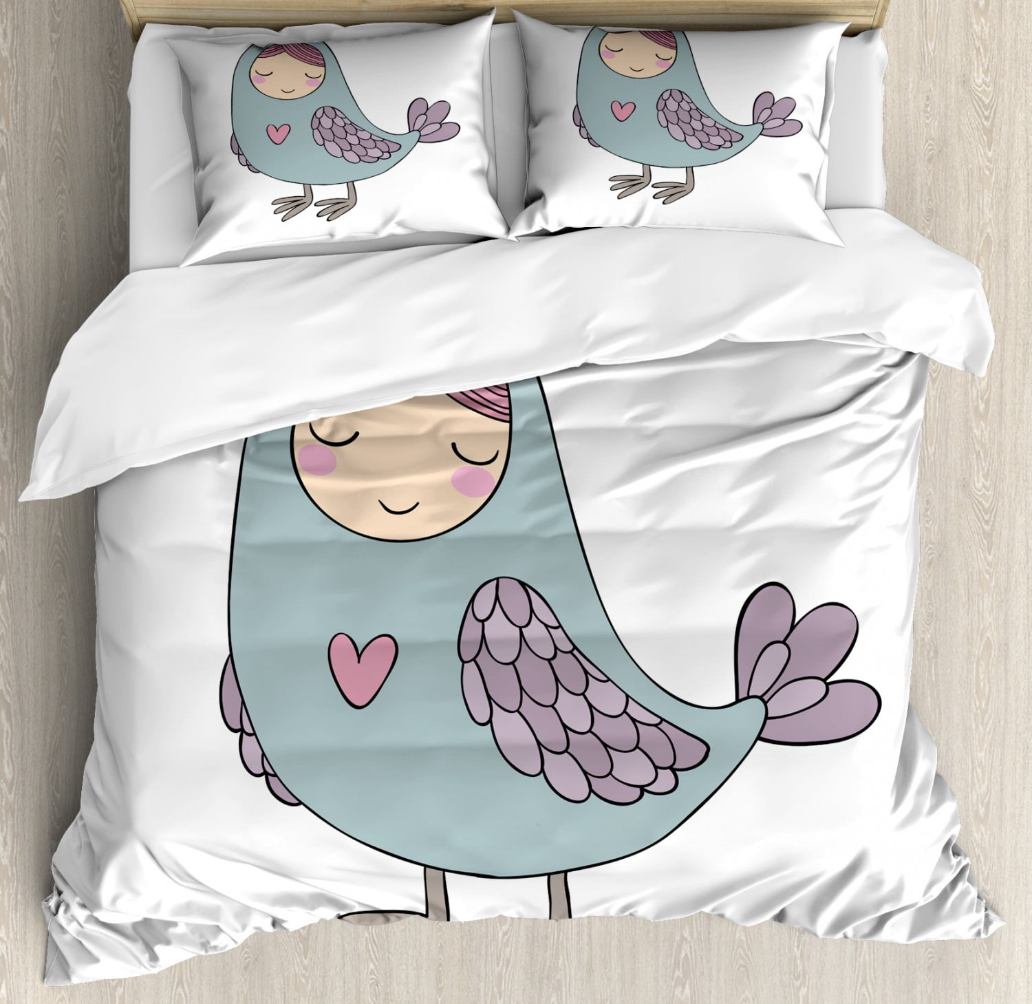 Kids Queen Size Duvet Cover Set, Russian Folklore and Mythology ...