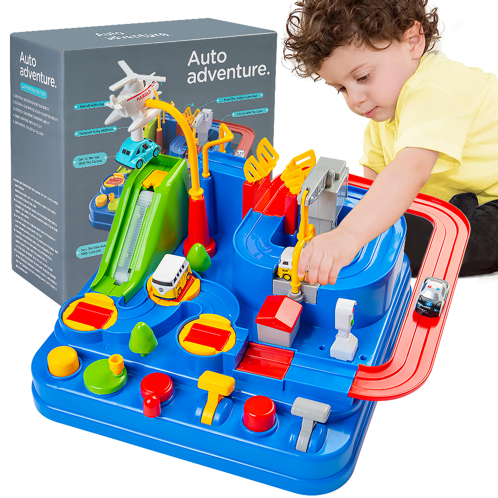 Adventure Force Fire and Ice, Color Change Track Set, Includes 2 Cars ...