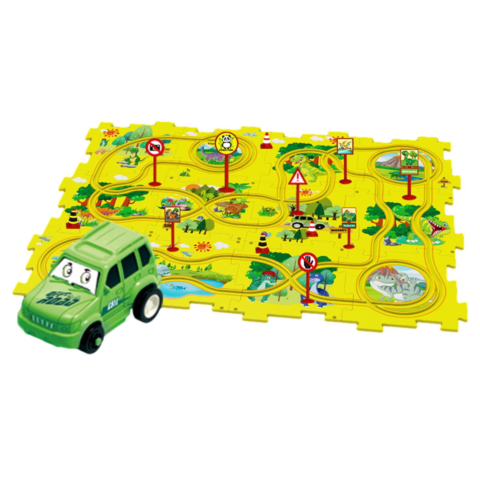 Kids Race Track Toys | Fun Rail Car Building Toys | Electric Vehicle ...