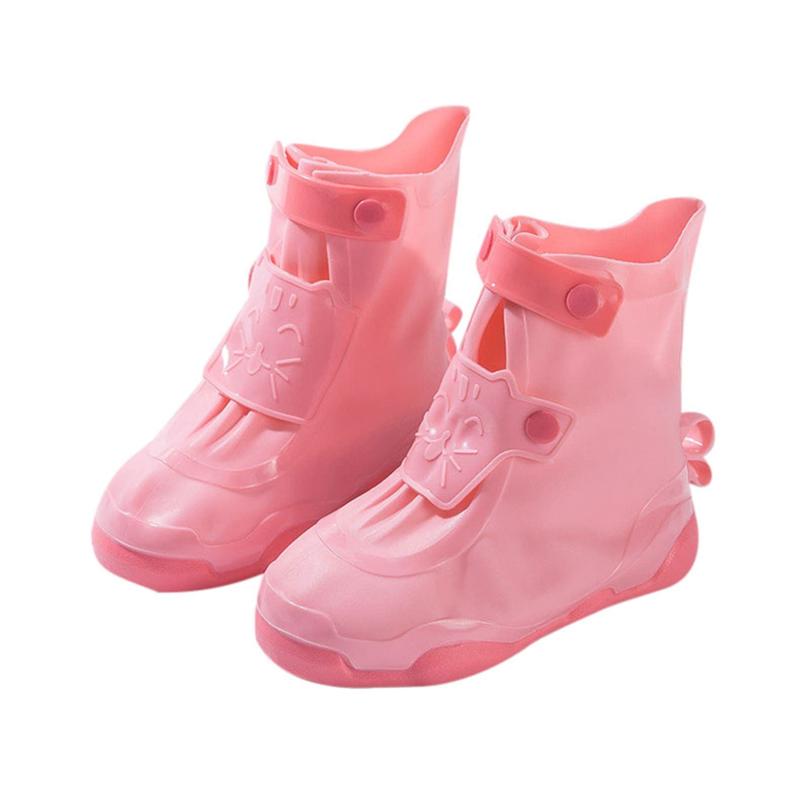 Kids Rain Boots Boys Girls Rubber Boots Dinosaur Prints Non Slip ...