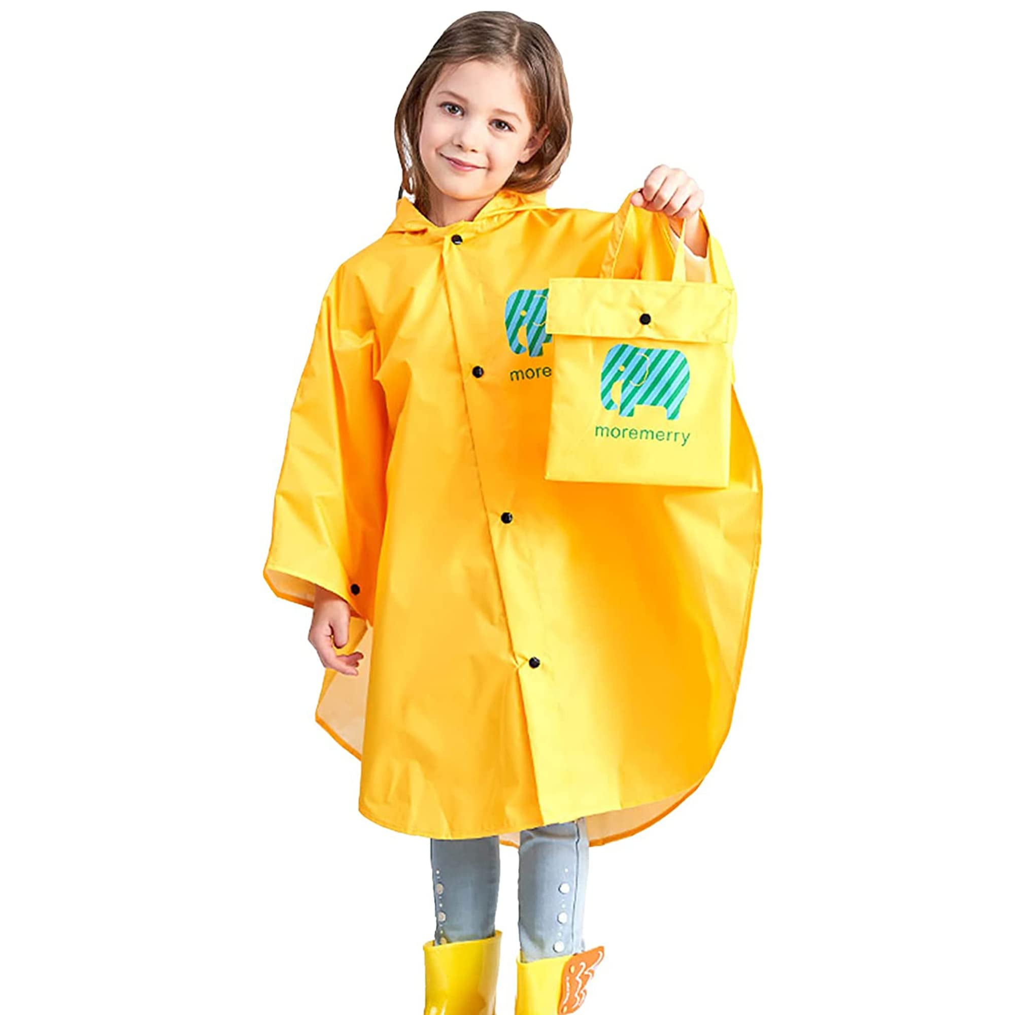 Kids Rain Poncho Cartoon Raincoat Waterproof Rain Poncho Coat Outdoor Sports Light Waterproof ...