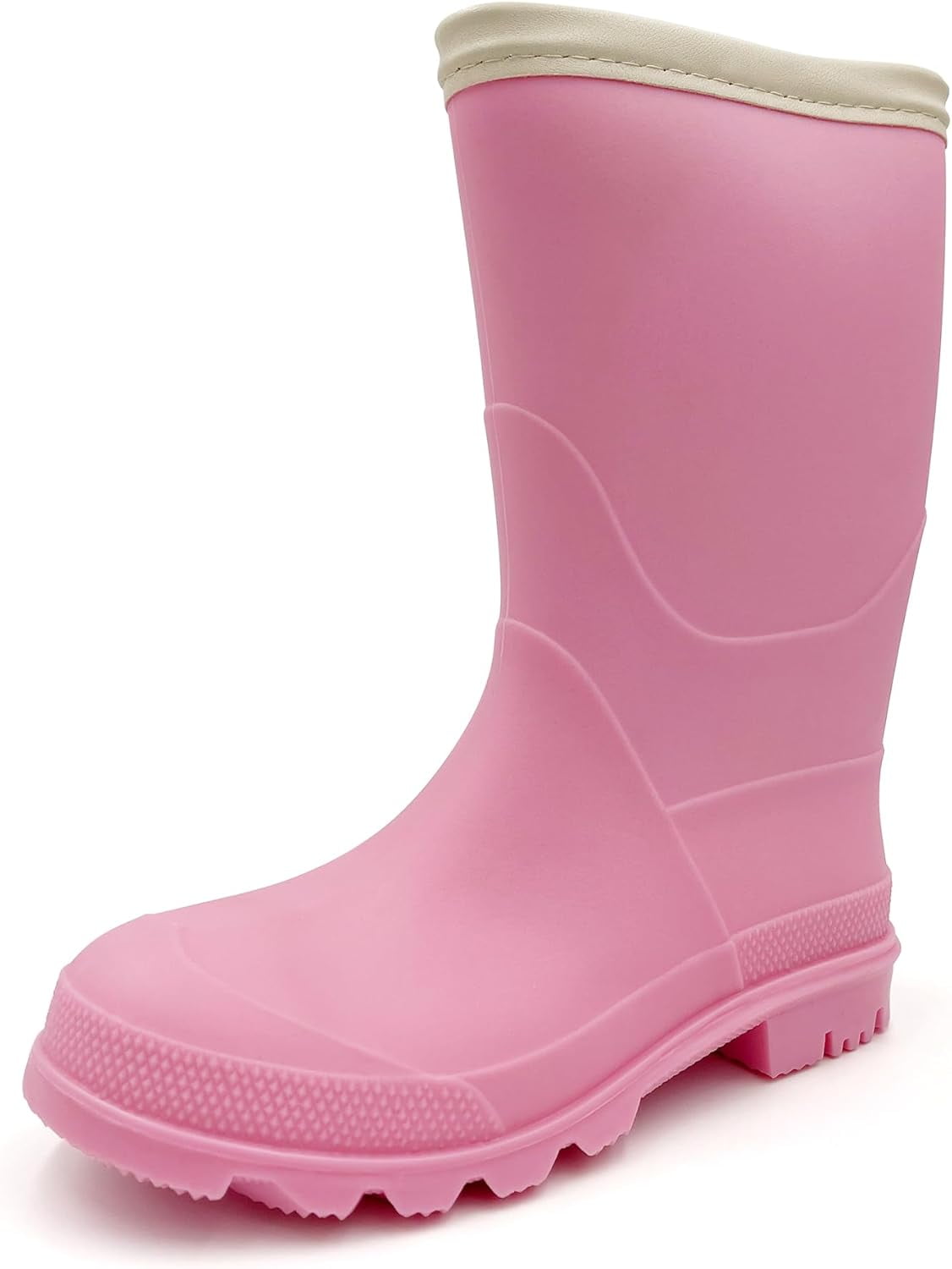 Kids Rain shoes Easy On Rubber Rain Boots (Little Kid/Big Kid ...