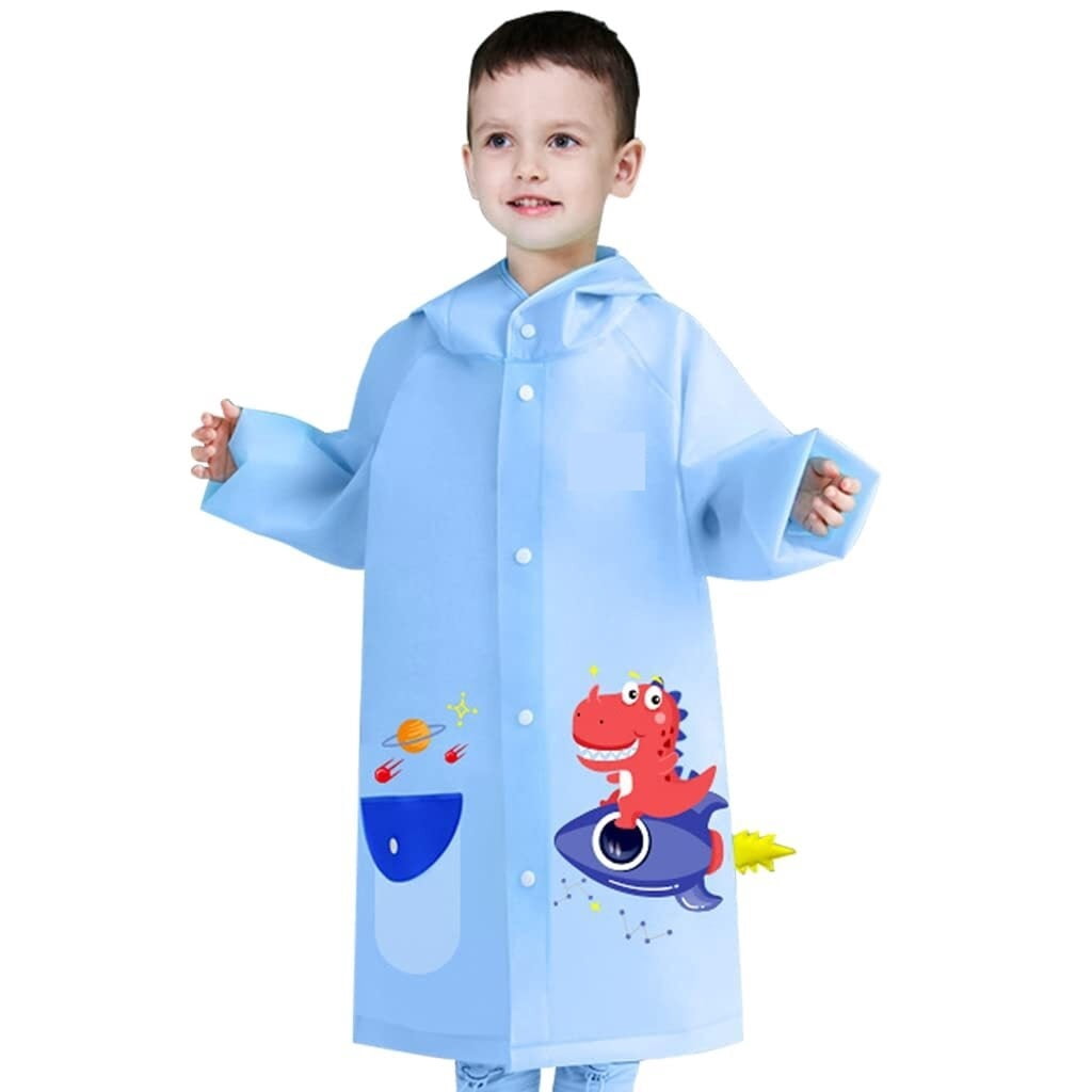 Kids Raincoats, Waterproof Rain Jacket Boys Girls Rain Poncho Toddler ...