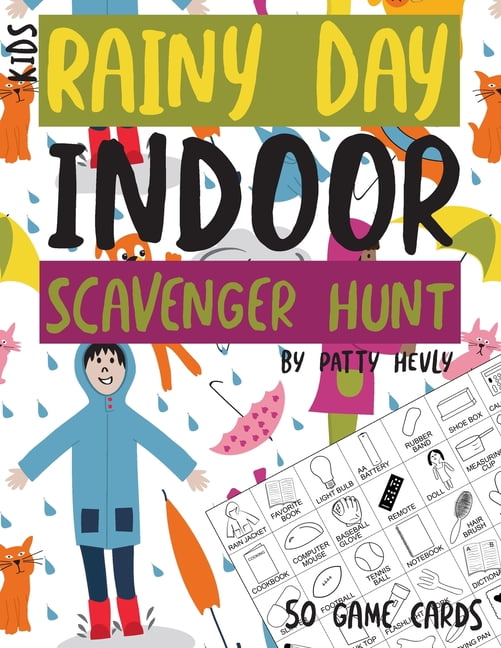 Kids Rainy Day Indoor Scavenger Hunt, (Paperback) - Walmart.com