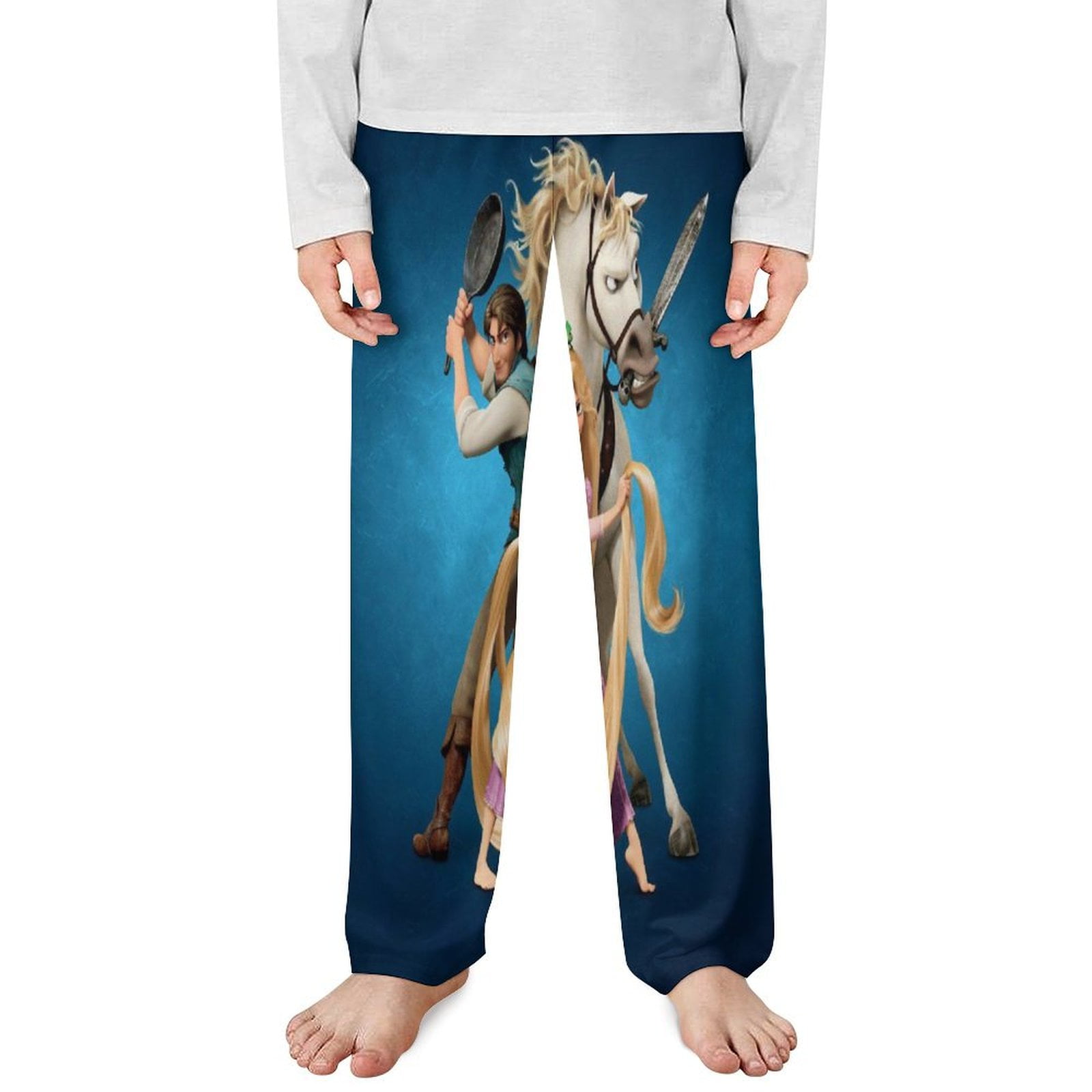 Kids Rapunz-e Pajamas Pant Comfortable Drawstring Lounge Pajama Pants ...