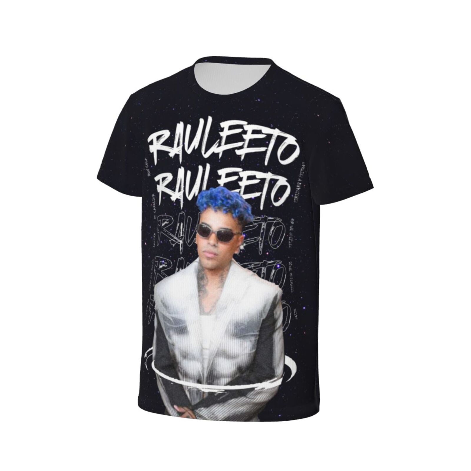 Kids Rauw Alejandro Graphic Tees Funny Cartoon 3D Print Short Sleeve T ...