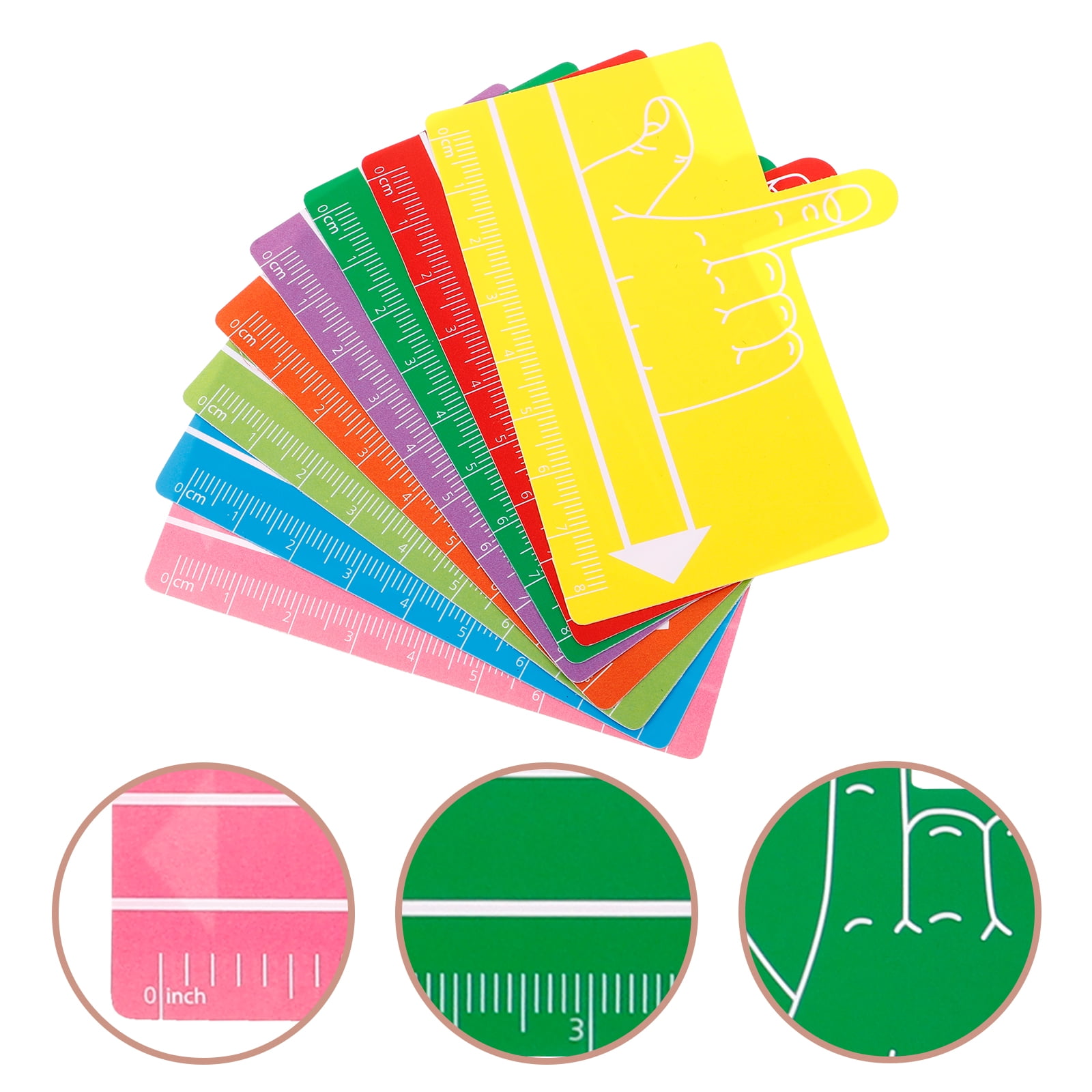 Kids Reading Bookmark,8Pcs Finger Focus Reading Pad Kids Reading ...