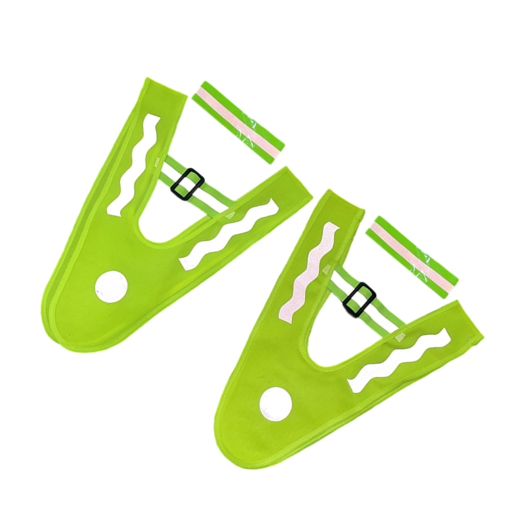 Kids Reflective Outdoor Vest and Arm Wrist Band Set Kid Reflective Gear ...