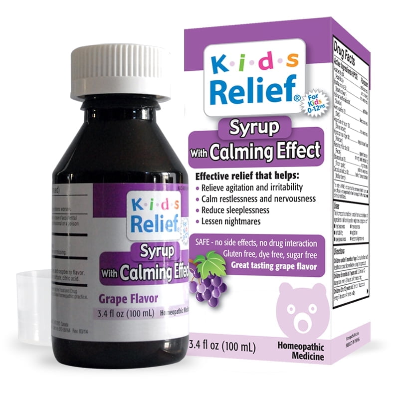 Kids Relief Calming Effect: Homeopathic Sleeping Drops Medicine for ...