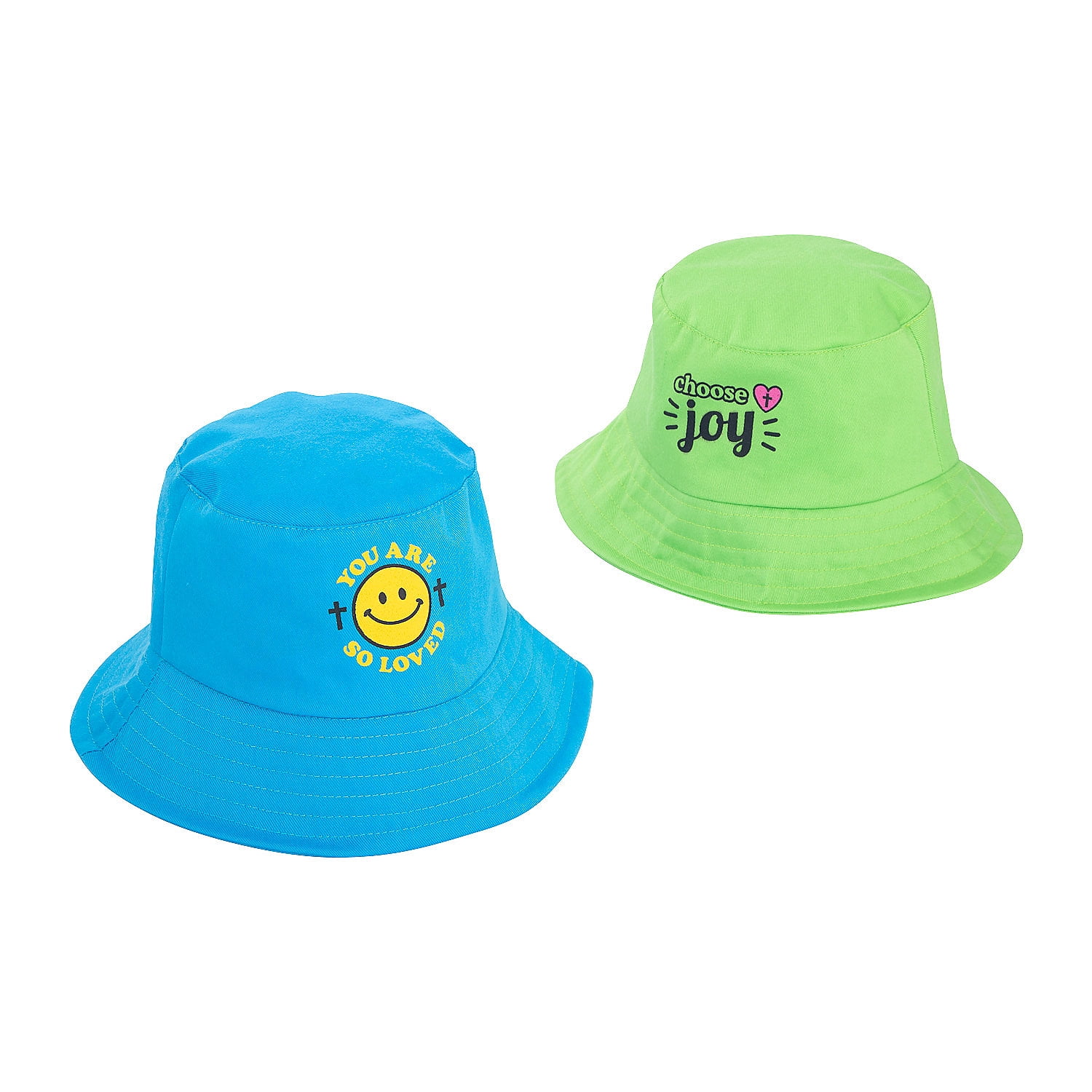 Kids’ Religious Bucket Hats - 12 Pieces - Walmart.com