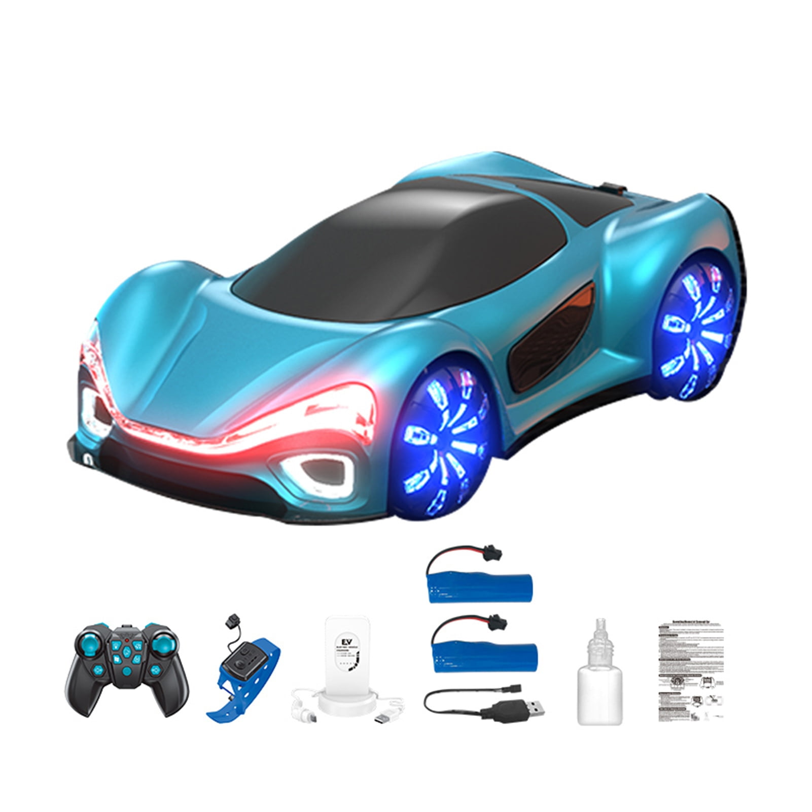 Kids Remote Control Car Remote Control Concept Car Toy with Led Light ...