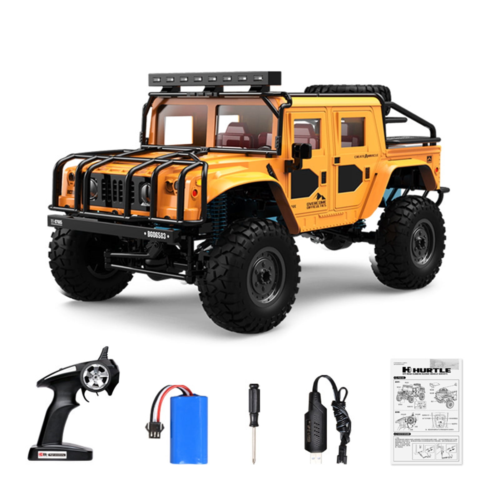 Kids Remote Control Car Remote Control Off road Car with Led Light 4wd ...