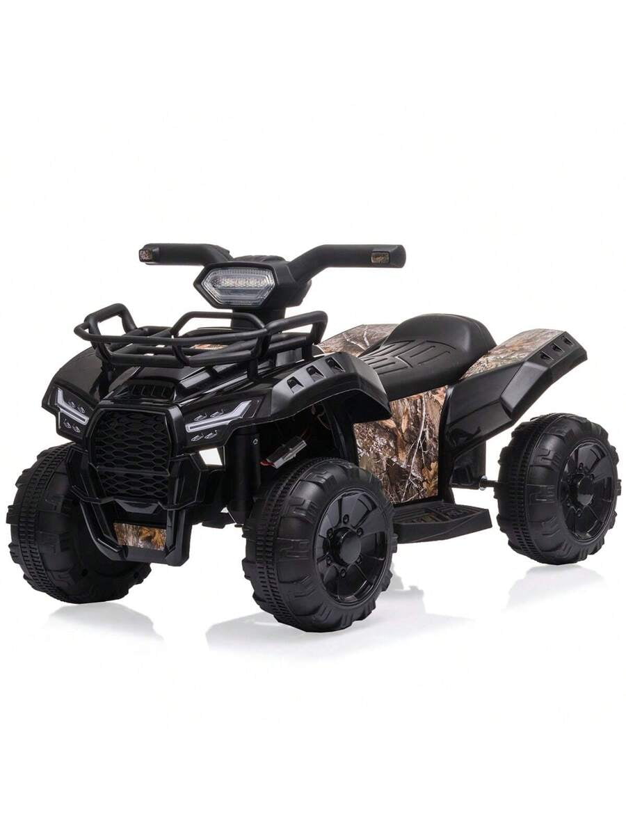 Kids Ride on ATV, 6V Battery Powered Kids Electric Vehicle, 4 Wheeler ...