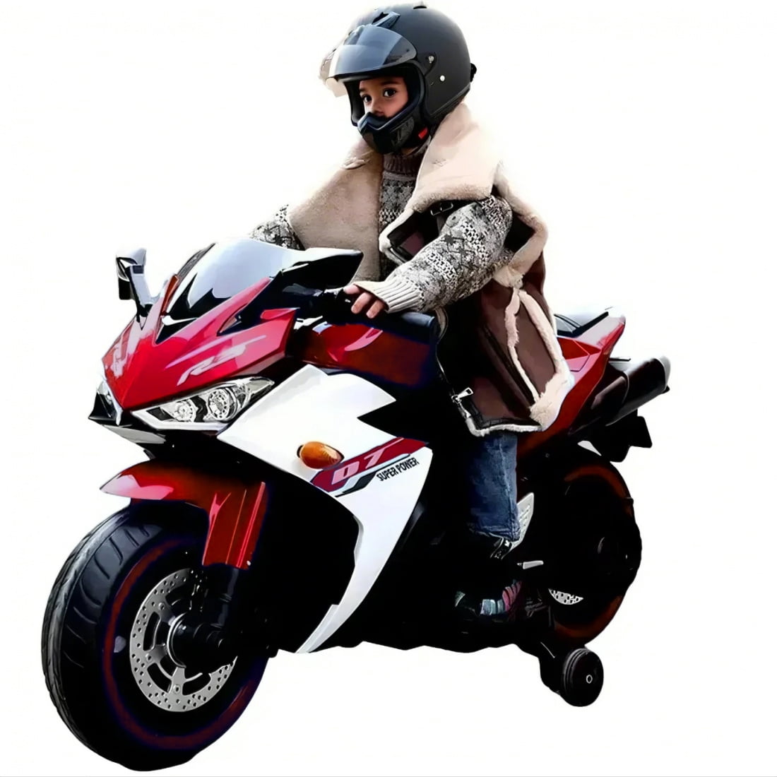 Kids Ride On Motorcycle, 12v Electric Motorcycle Vehicle Toys For ...